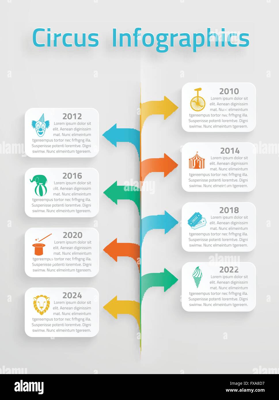 Timeline infographics template design Stock Vector Images - Alamy