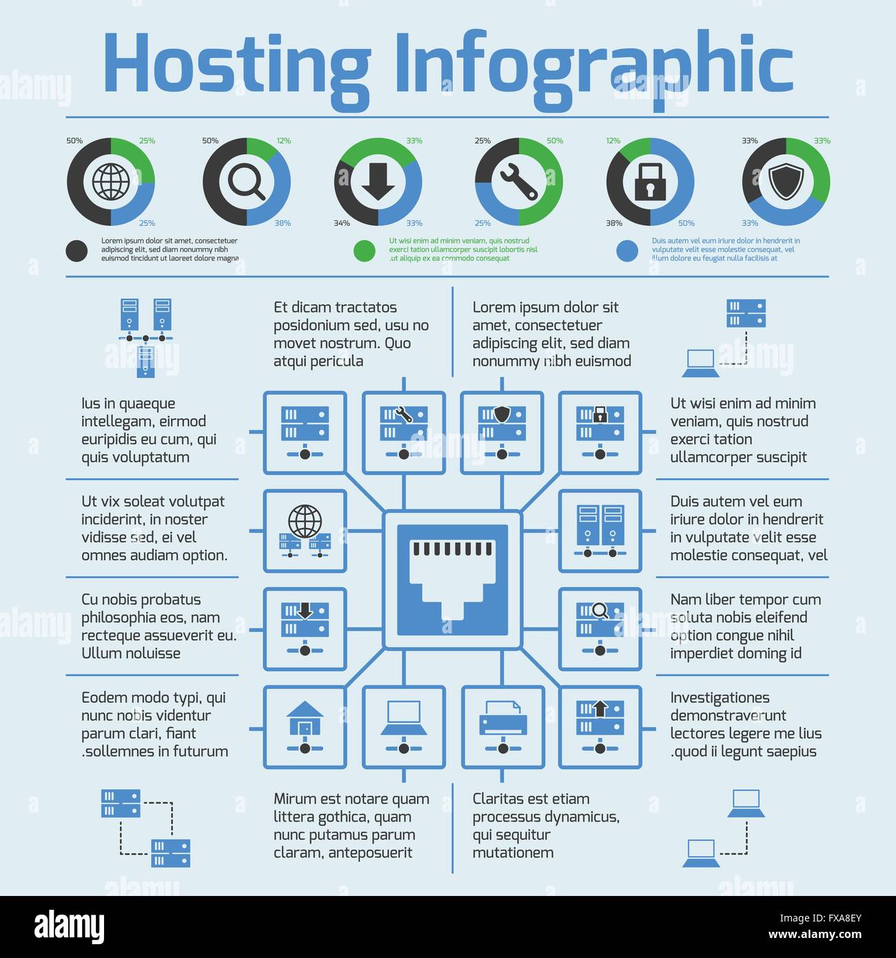 Programming infographics set Stock Vector Images - Alamy