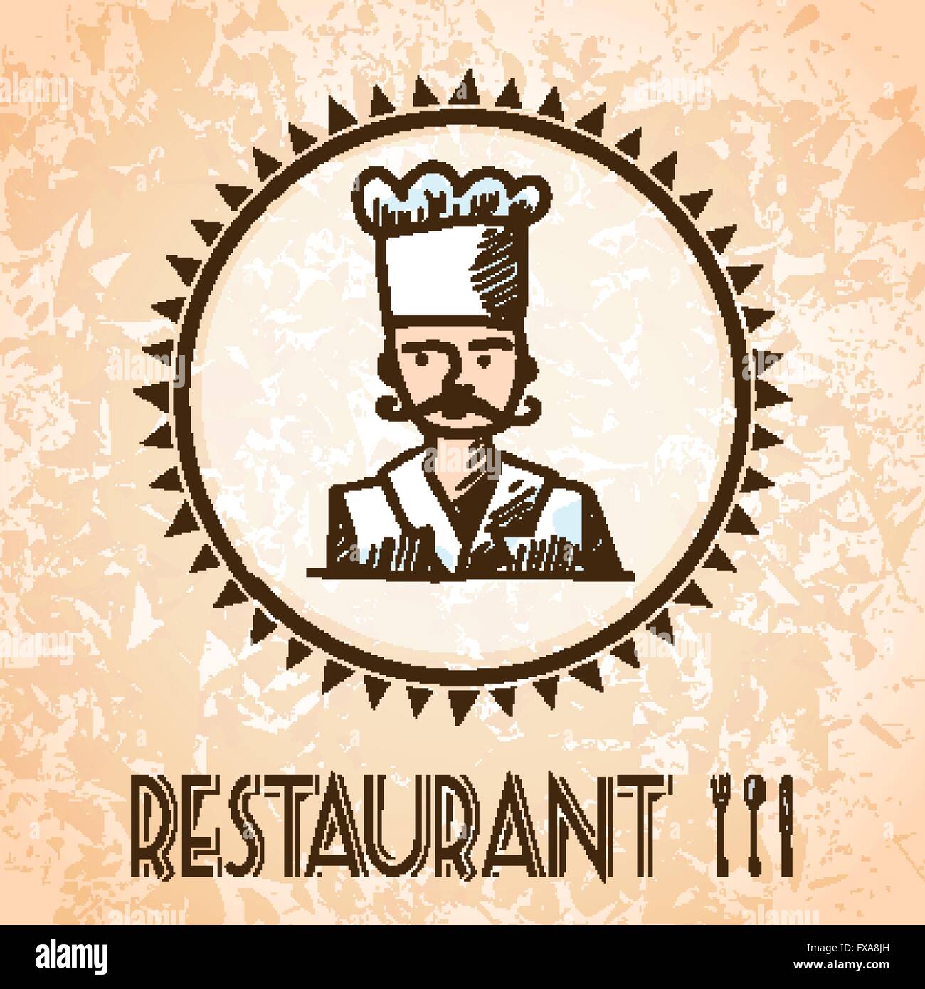 Cooking poster sketch Stock Vector Image & Art - Alamy