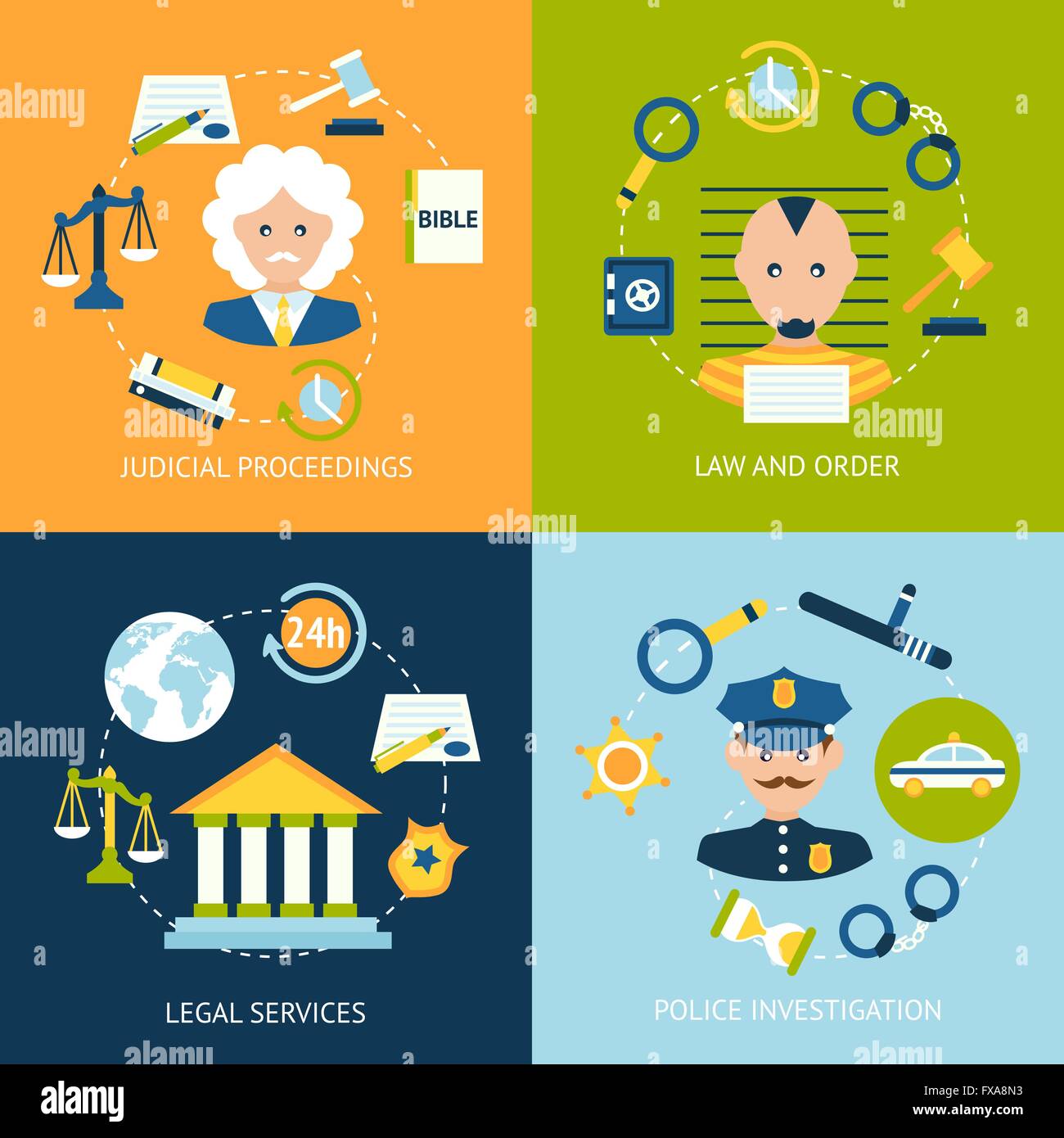 Law concept book business Stock Vector Images - Alamy