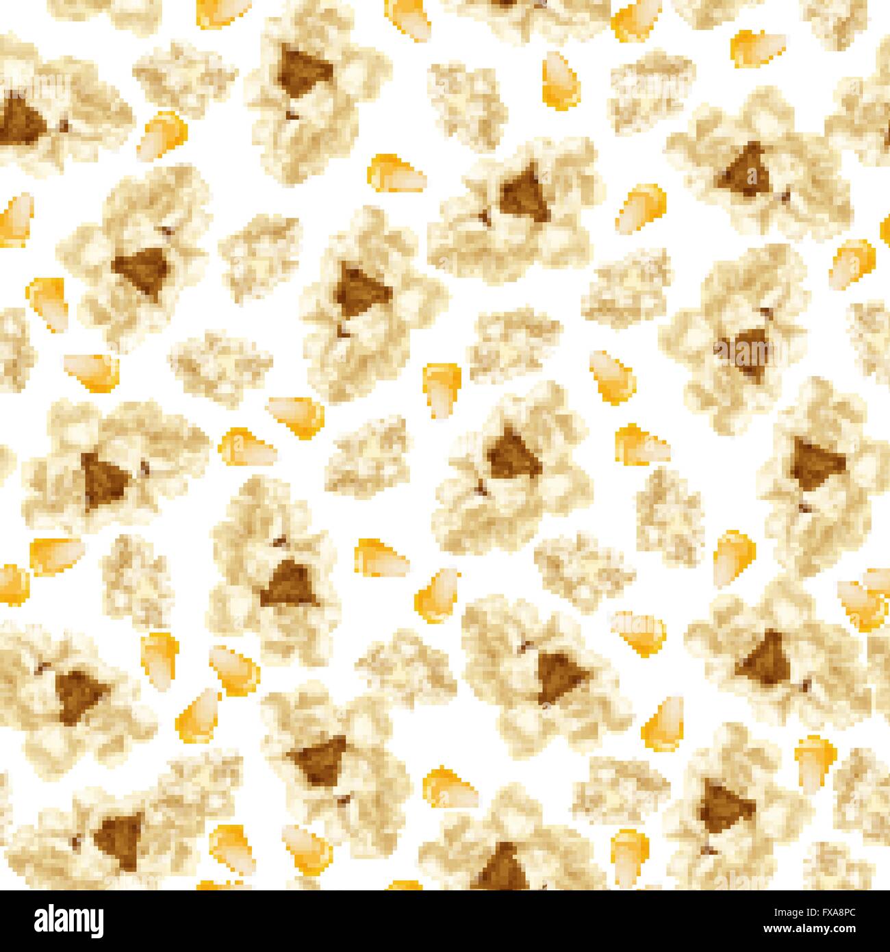 Popcorn seamless pattern Stock Vector Image & Art - Alamy
