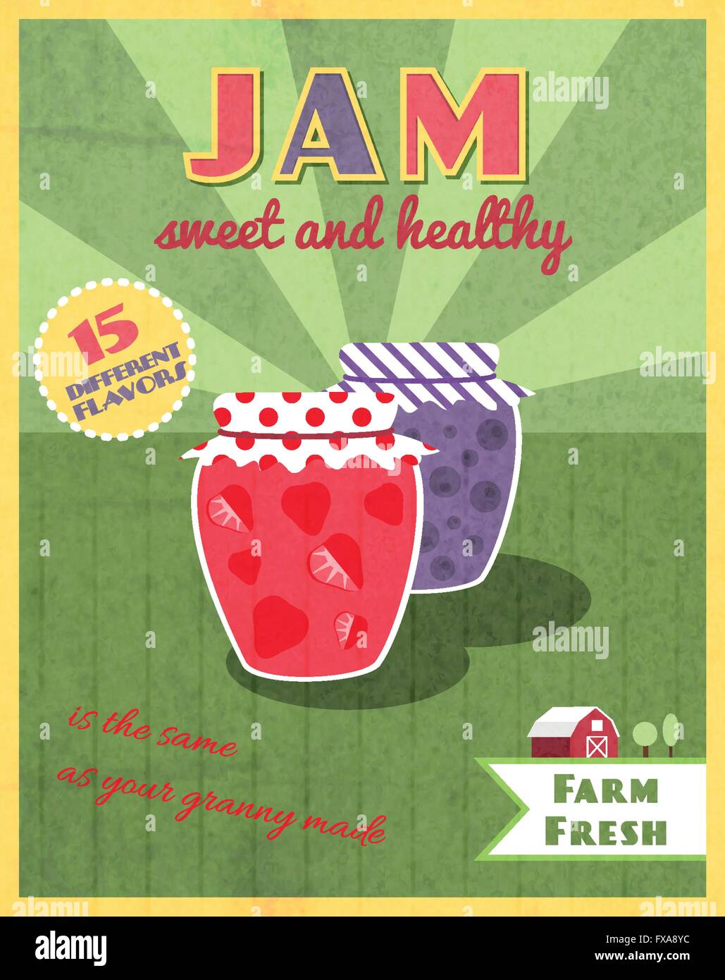 Strawberry glass cover Stock Vector Images - Alamy