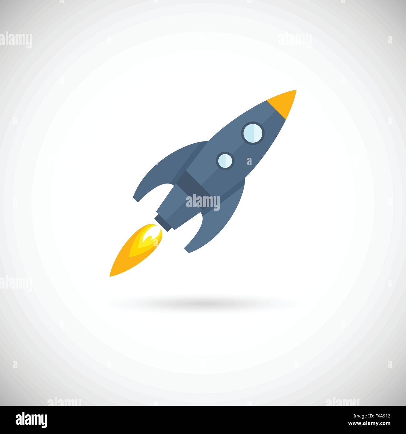 Aircraft icons space rocket Stock Vector Image & Art - Alamy