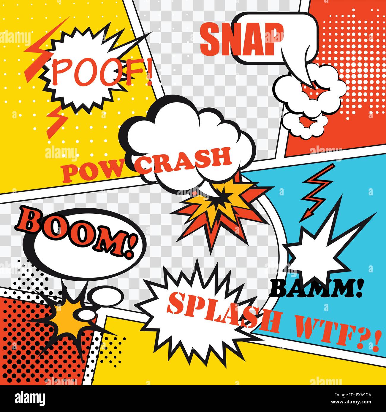 Pop art background Stock Vector Image & Art - Alamy