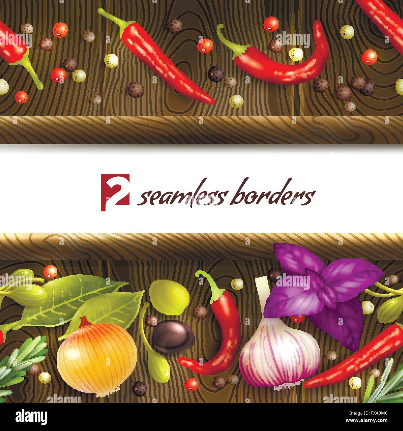 Bay leaf black pepper Stock Vector Images - Alamy