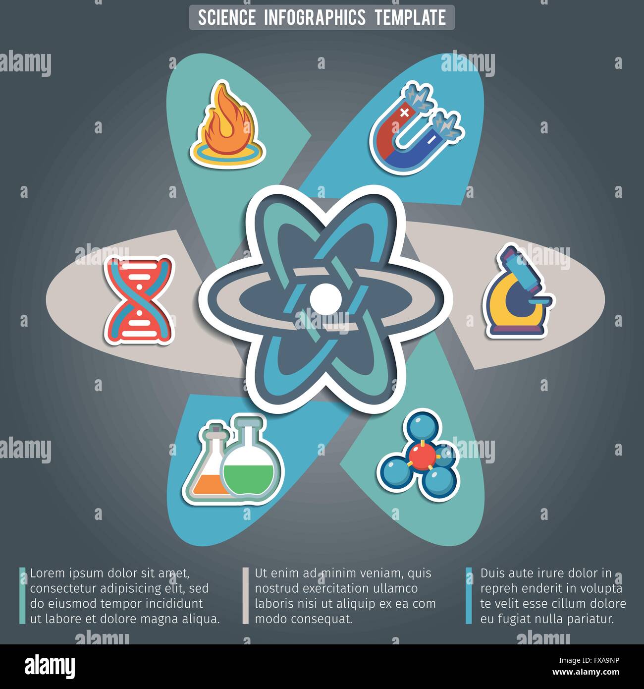 Physics science infographic Stock Vector Image & Art - Alamy