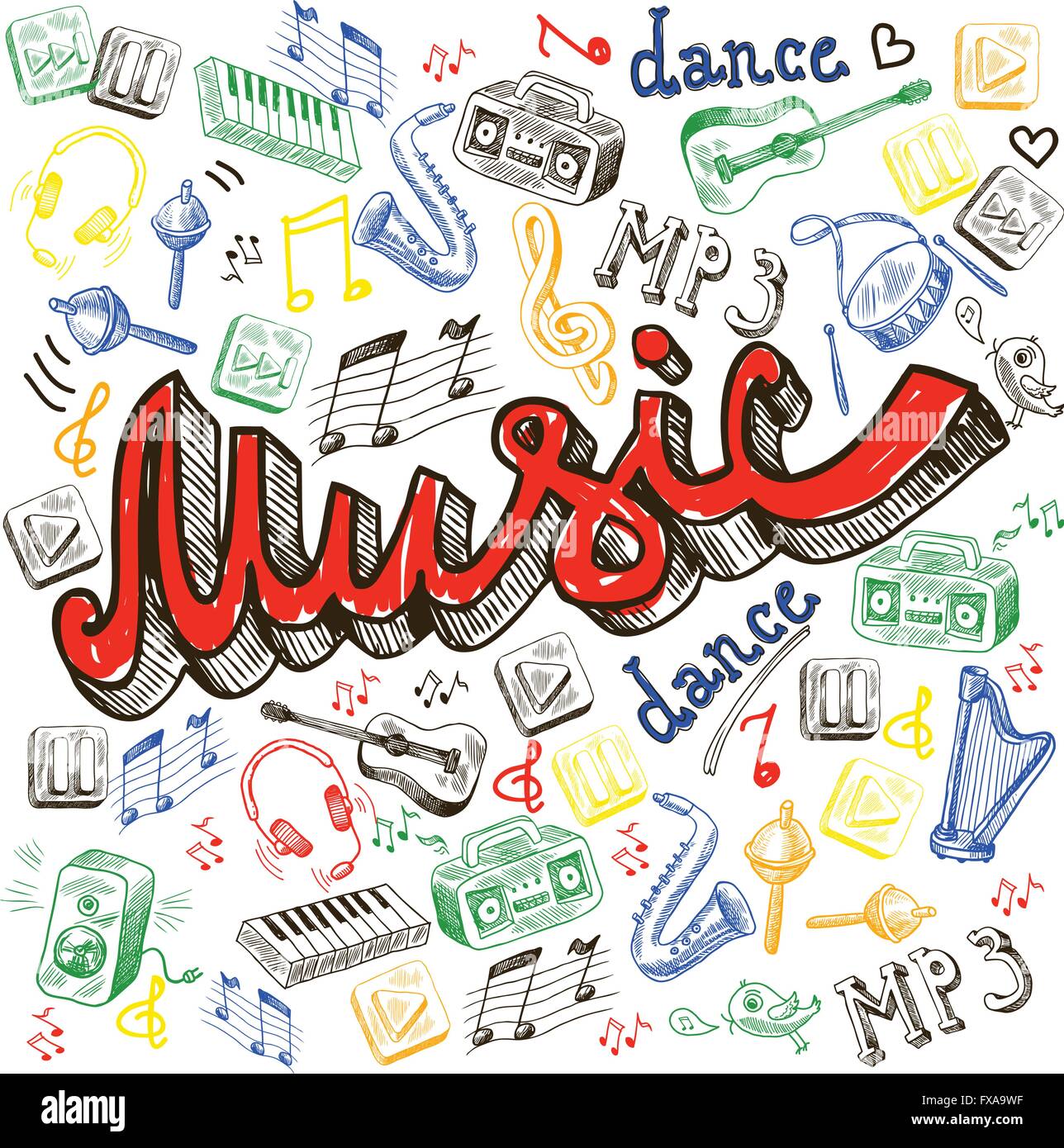 music color background Stock Vector Image & Art - Alamy