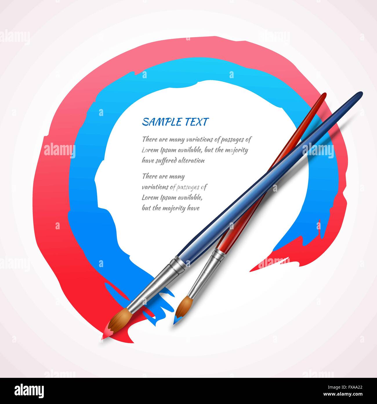 Paint brush background Stock Vector Image & Art - Alamy