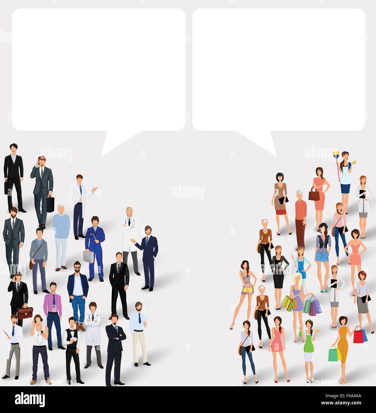 Chat people concept Stock Vector Image & Art - Alamy