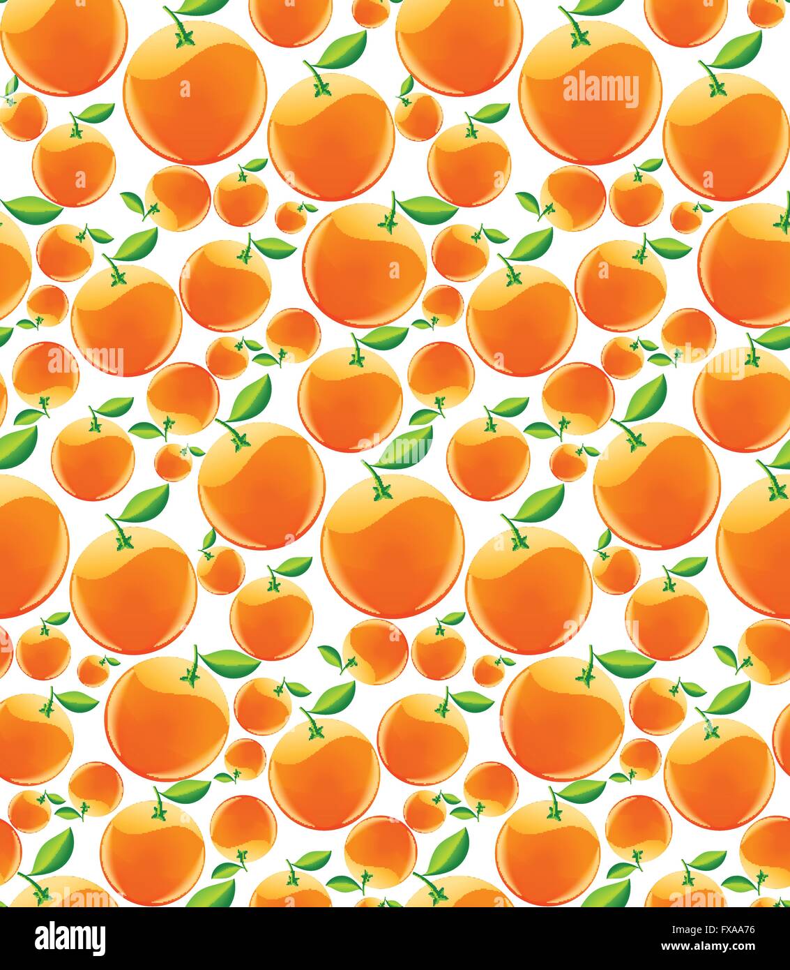 Orange seamless pattern Stock Vector Image & Art - Alamy