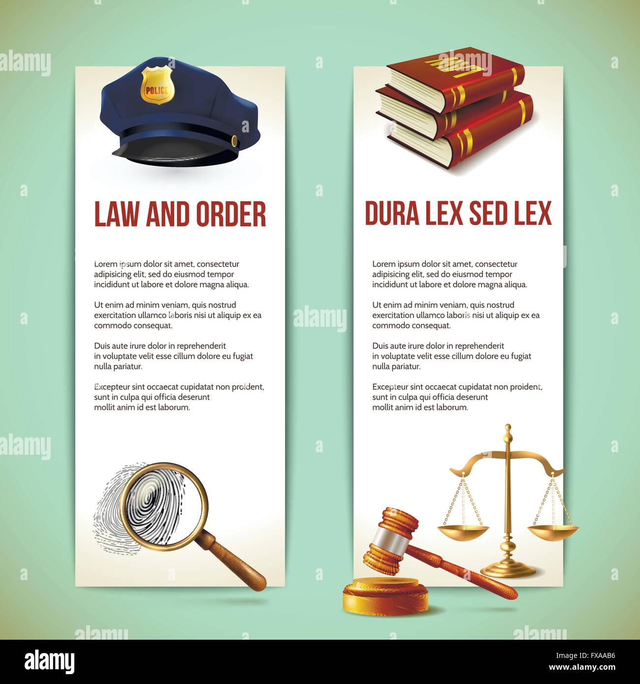 Law vertical banners Stock Vector Image & Art - Alamy