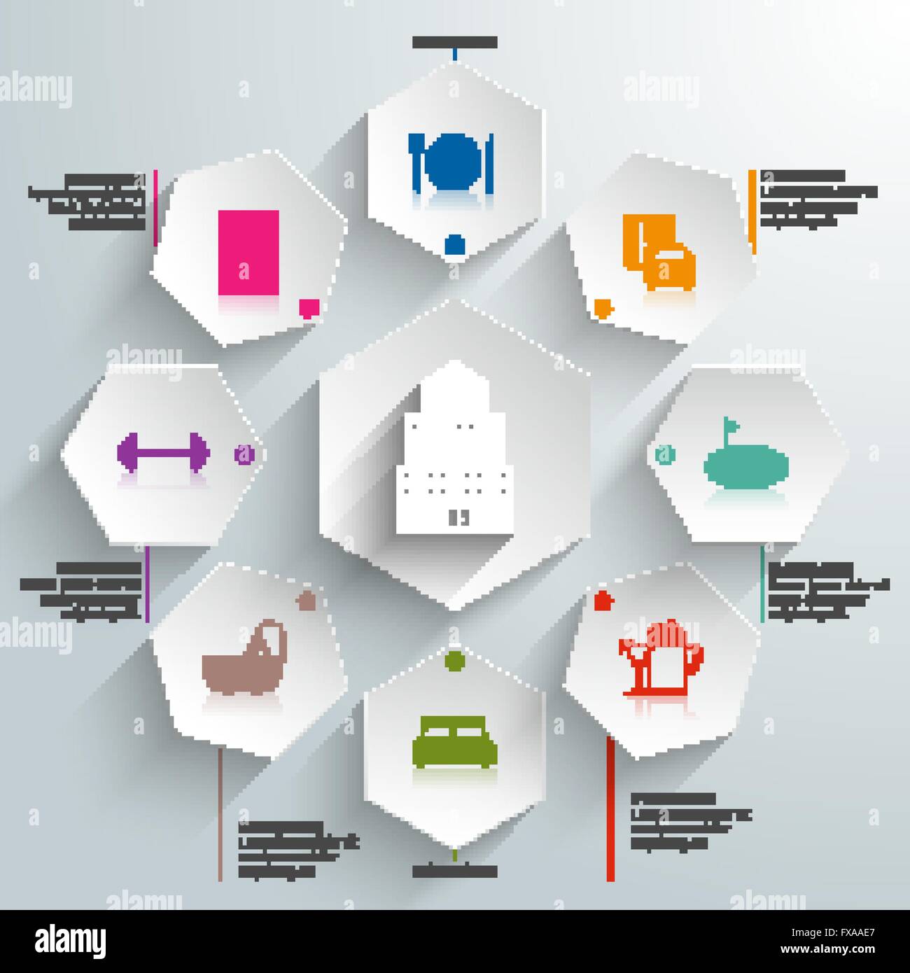 Hotel paper infographics Stock Vector Image & Art - Alamy