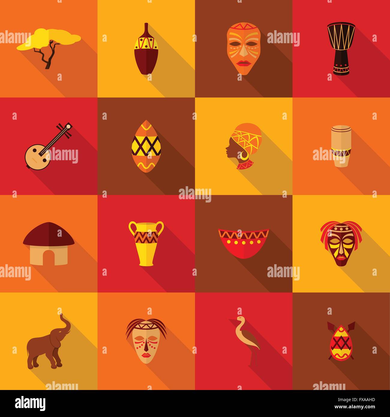 African tribe computer Stock Vector Images - Alamy