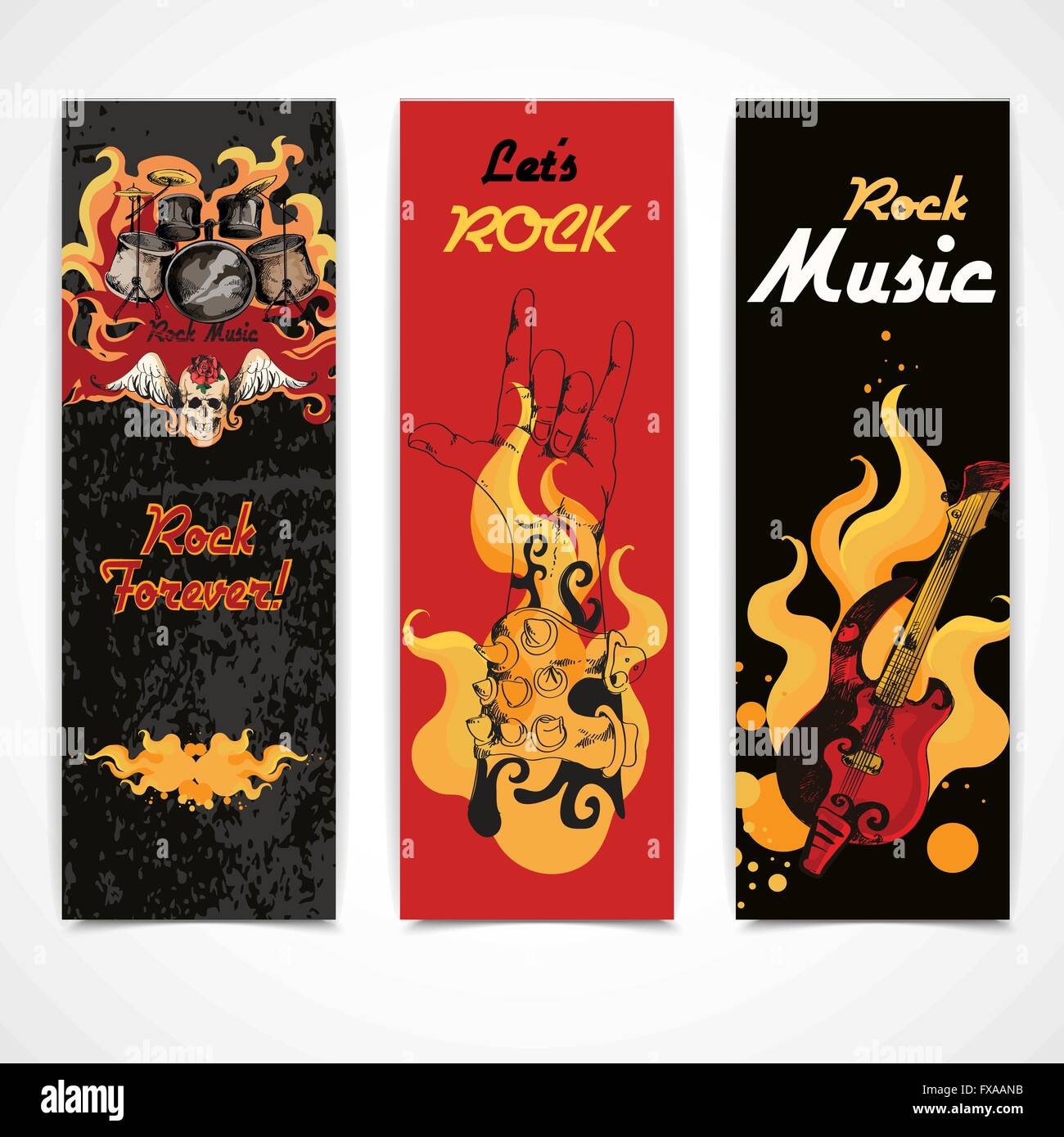 Rock Band Banners