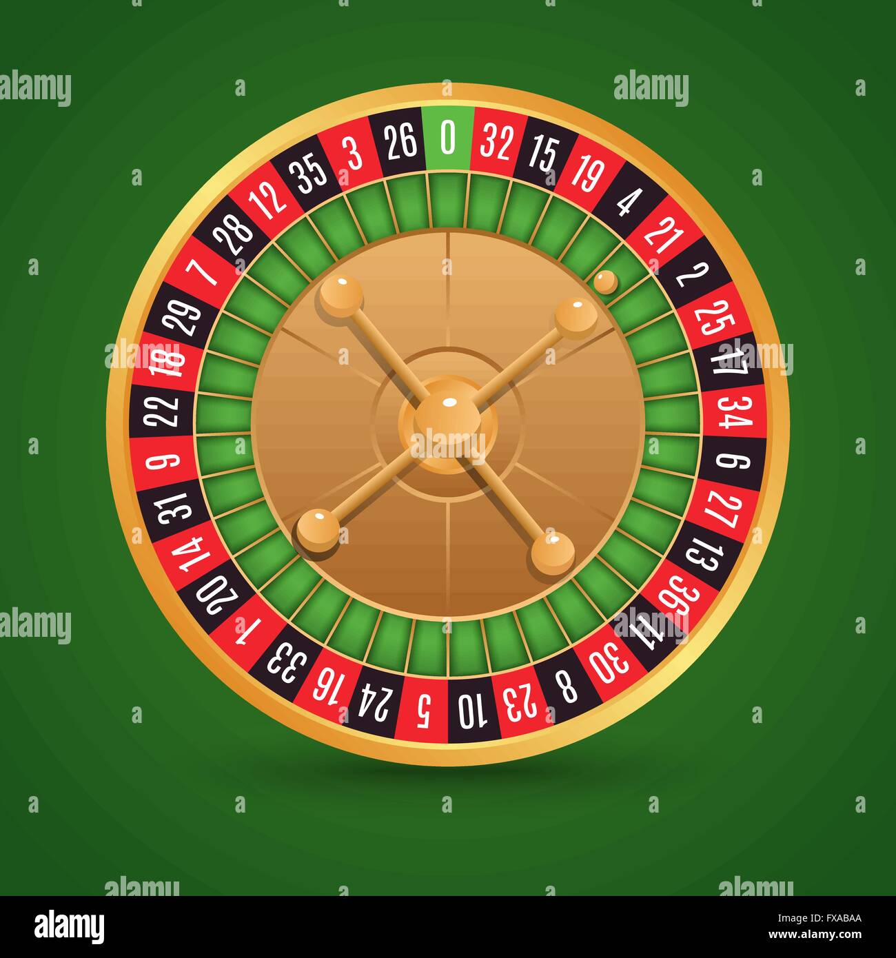 Realistic roulette isolated Stock Vector Image & Art - Alamy