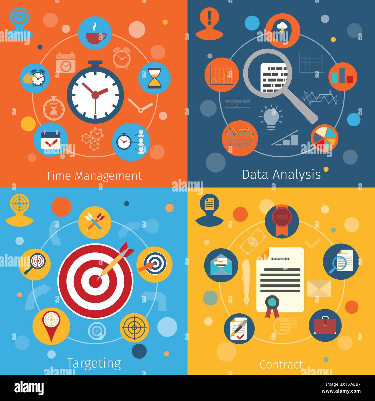 Modern web concepts set Stock Vector Image & Art - Alamy