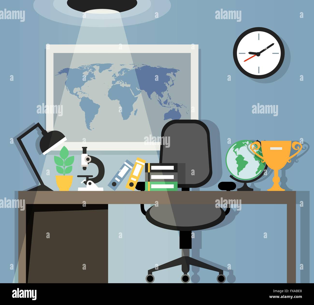 Office Workplace Design Stock Vector Image Art Alamy office-workplace-design-stock-vector-image-art-alamy