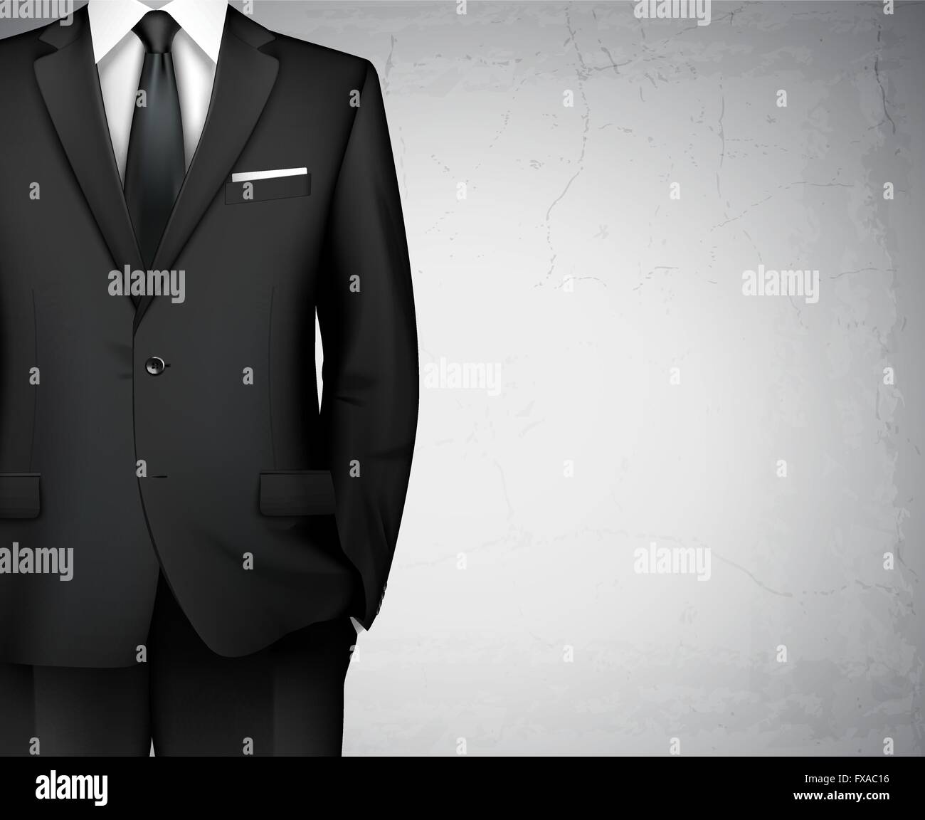 Businessman suit background Stock Vector Image & Art - Alamy