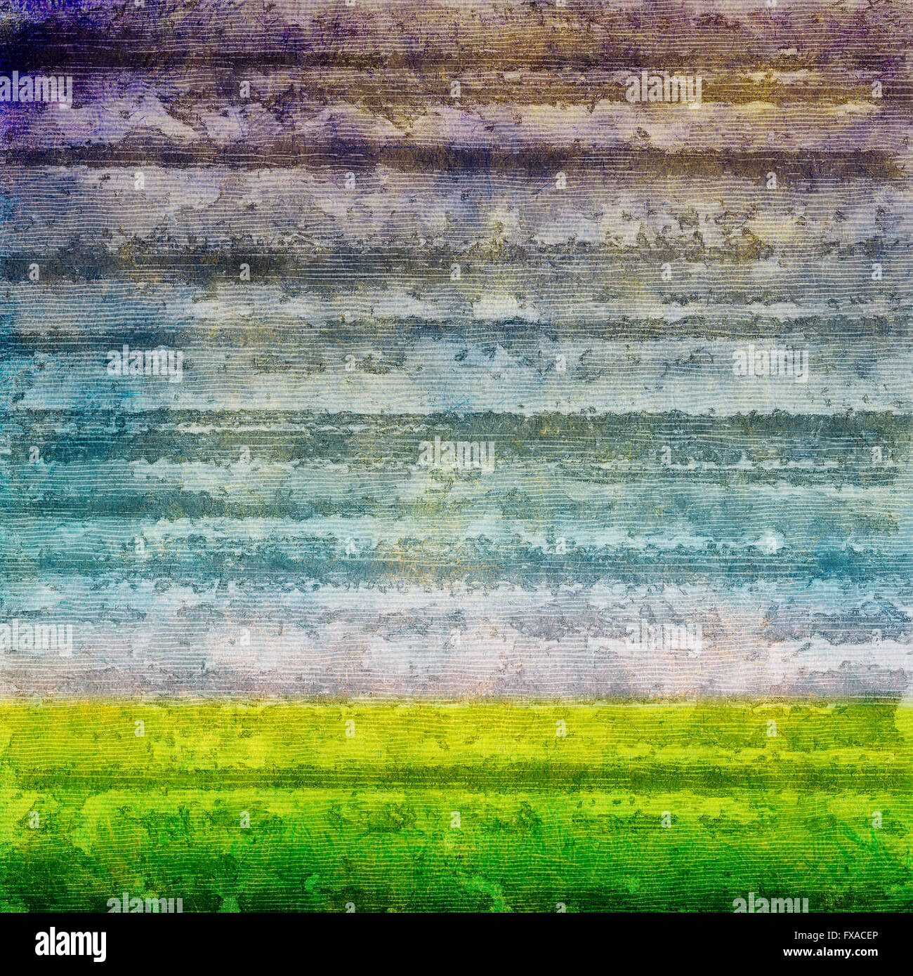 Grunge abstract landscape background Stock Photo - Alamy