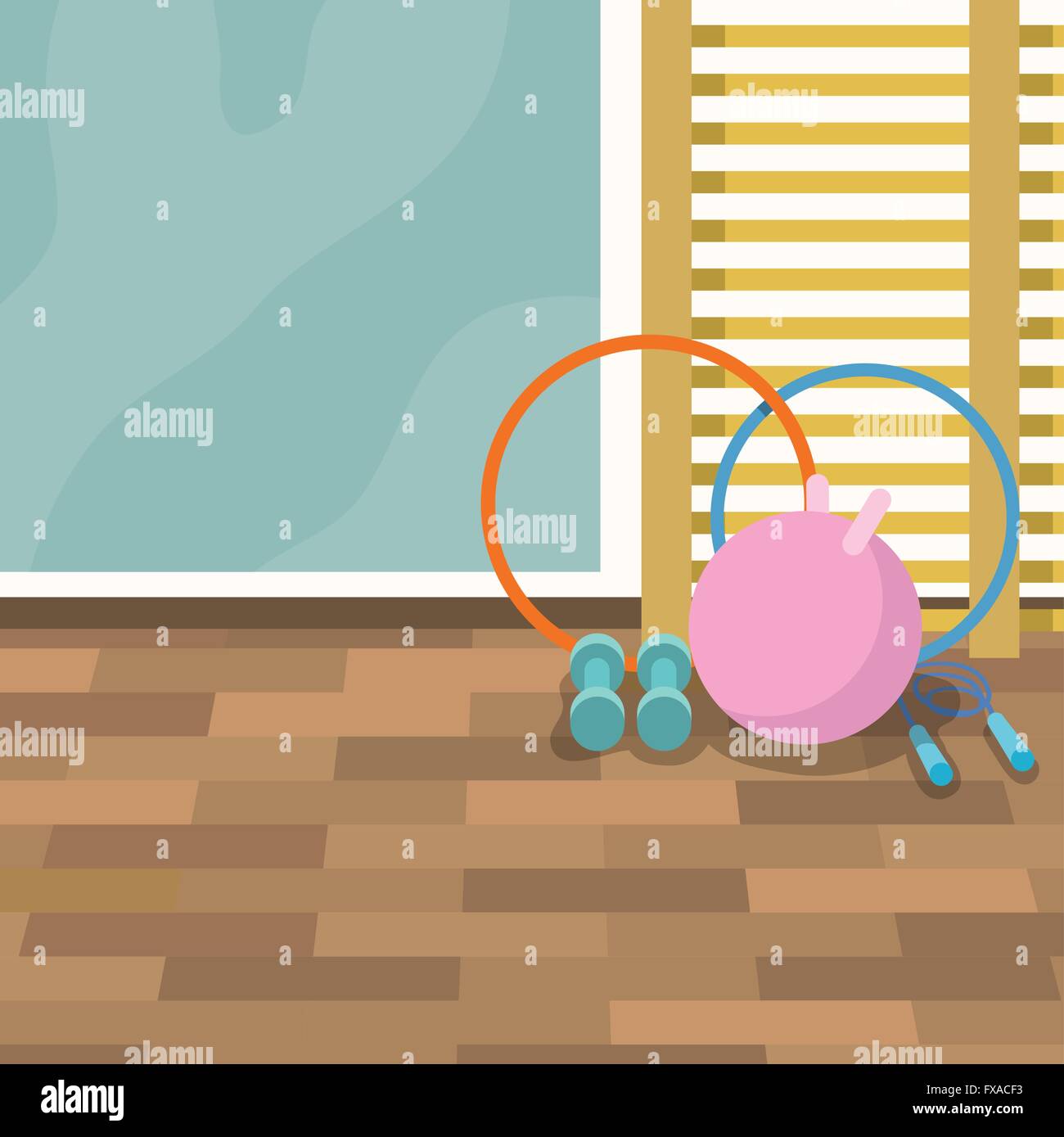 Gym interior background Stock Vector Image & Art - Alamy