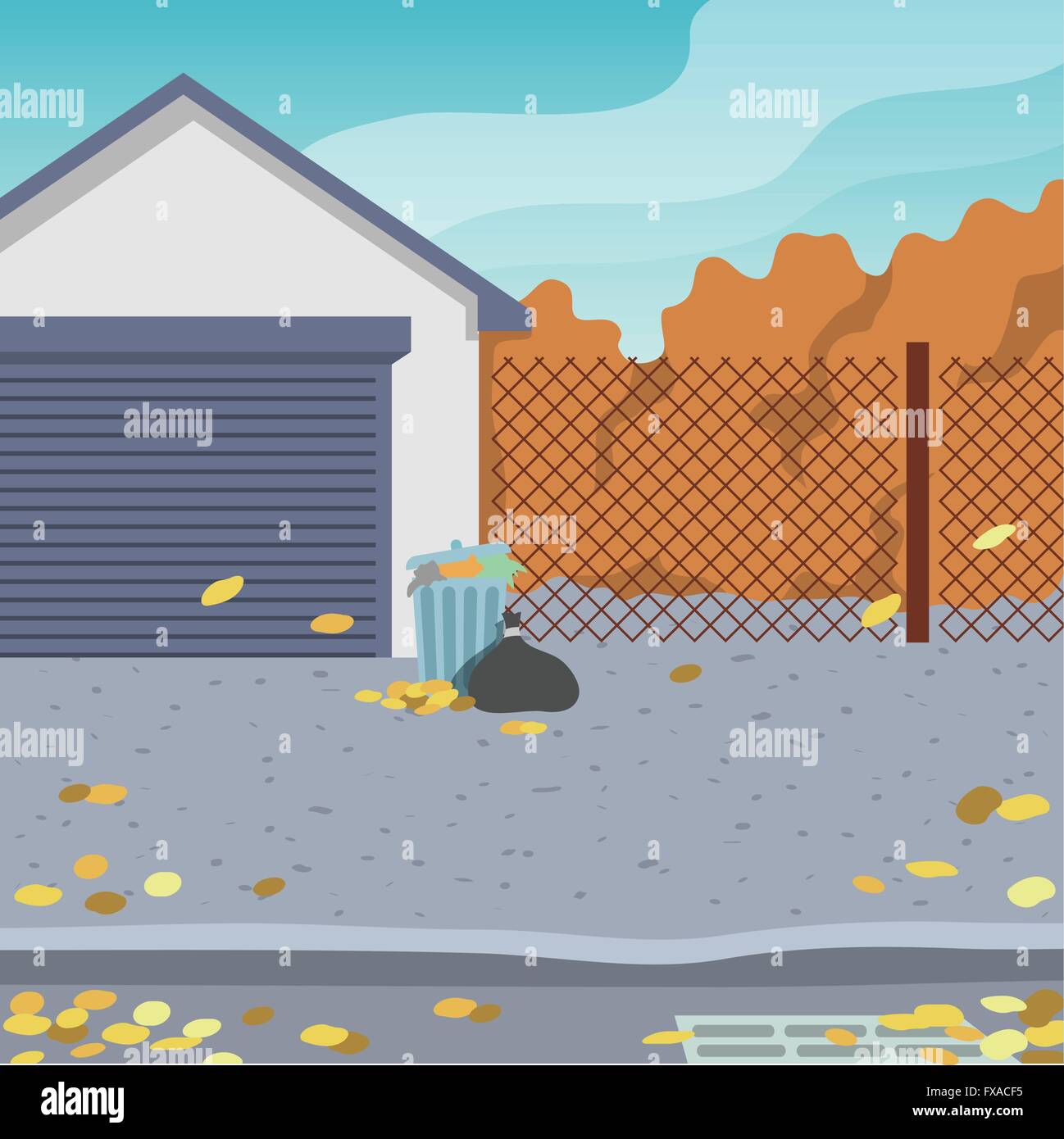 Outdoor street background Stock Vector Image & Art - Alamy