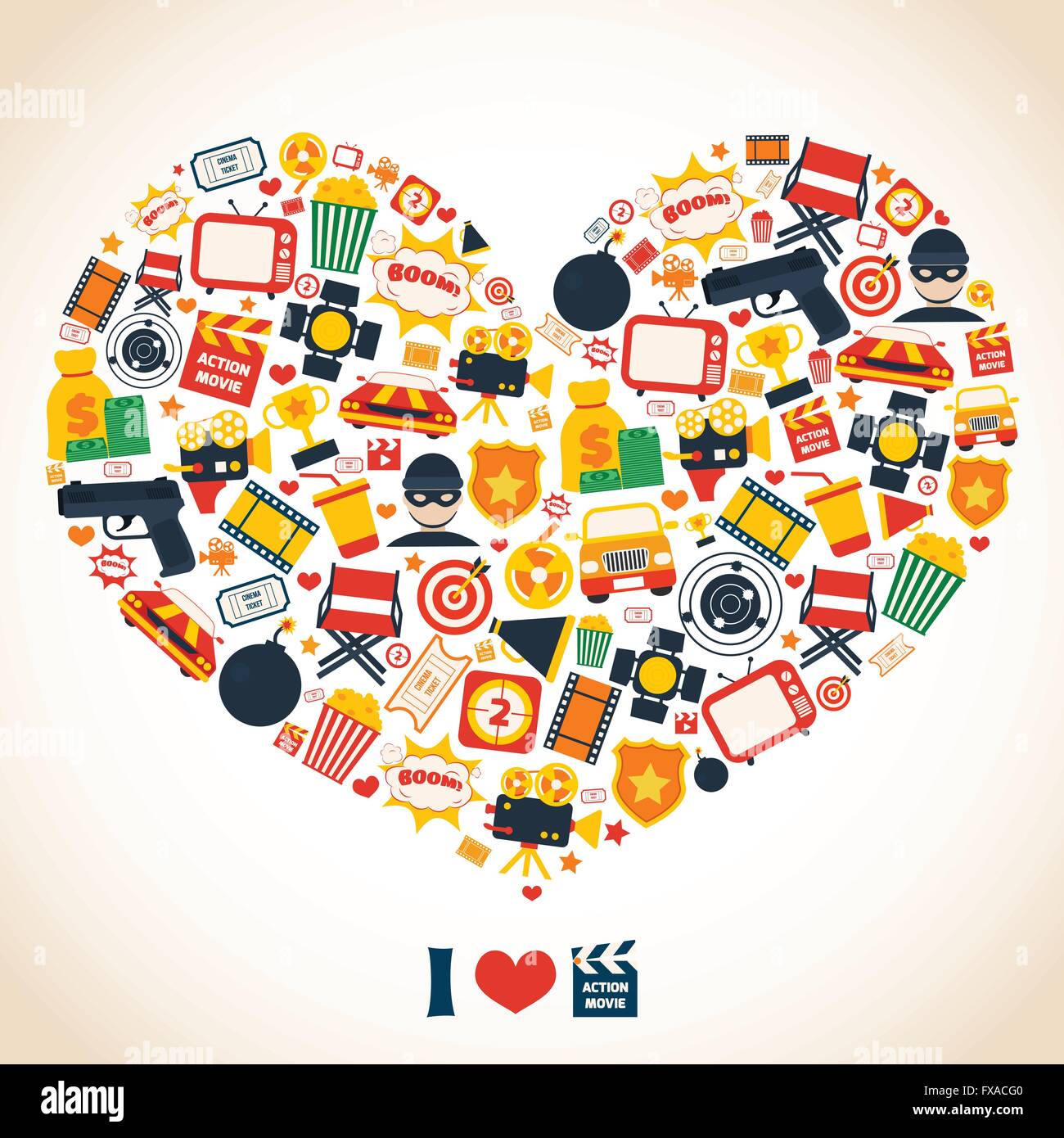 Explosion movie Stock Vector Images - Alamy
