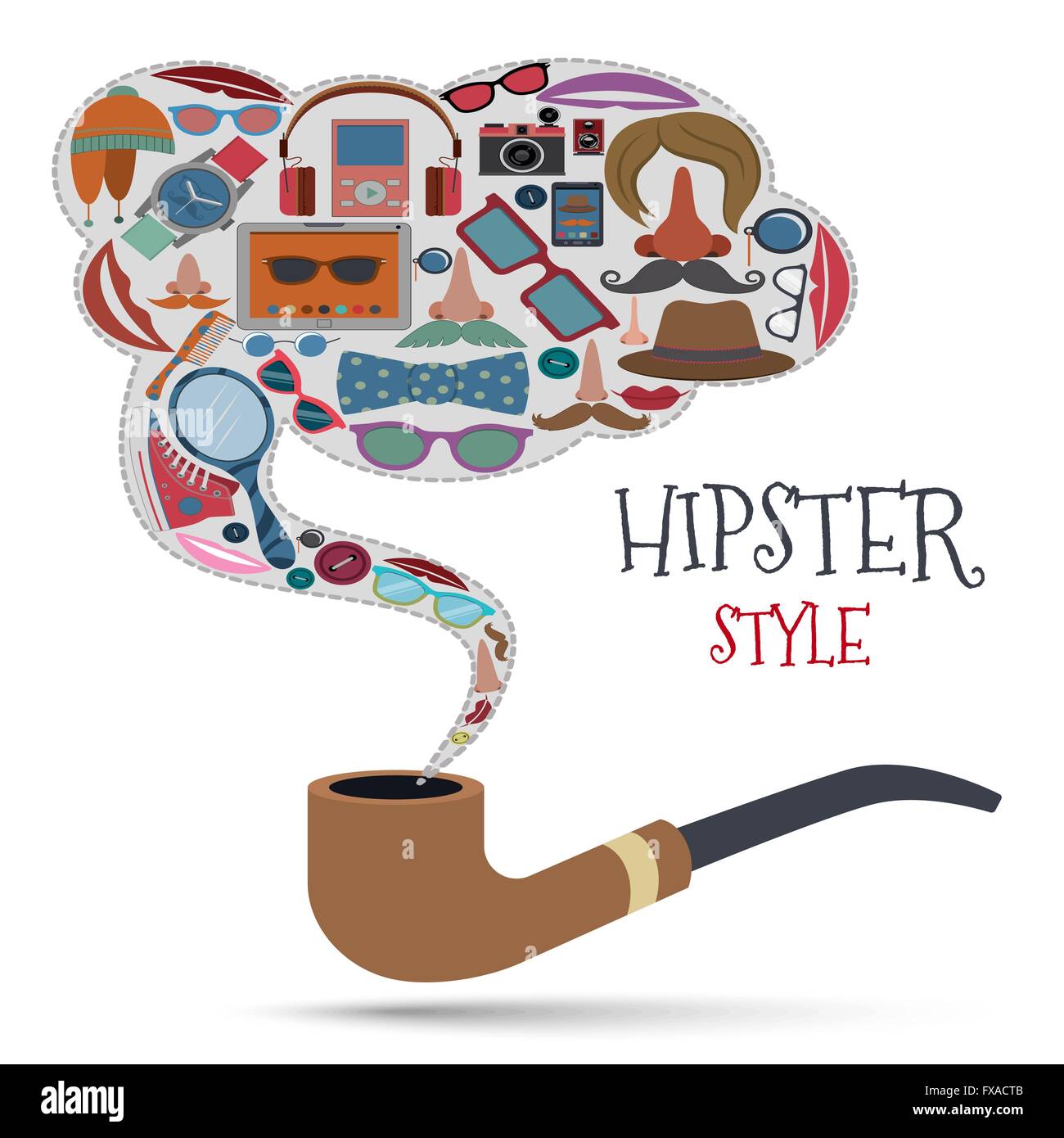 Hipster style concept Stock Vector Image & Art - Alamy