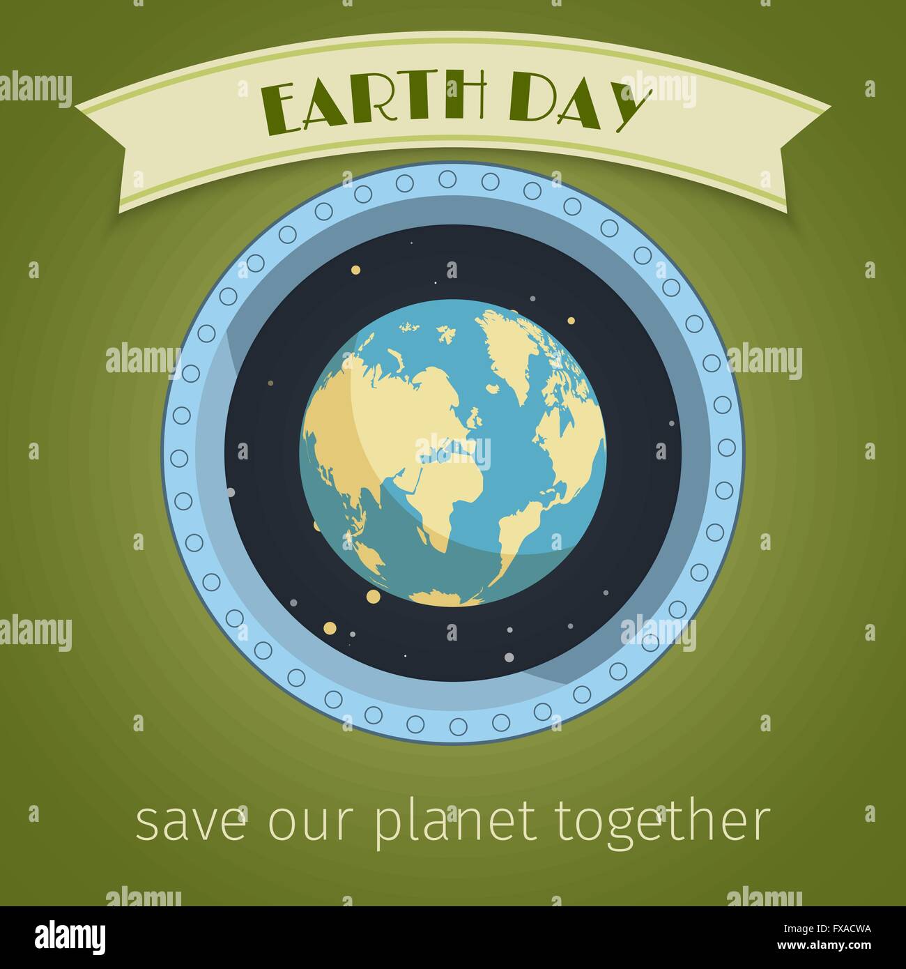 Earth day poster Stock Vector Image & Art - Alamy