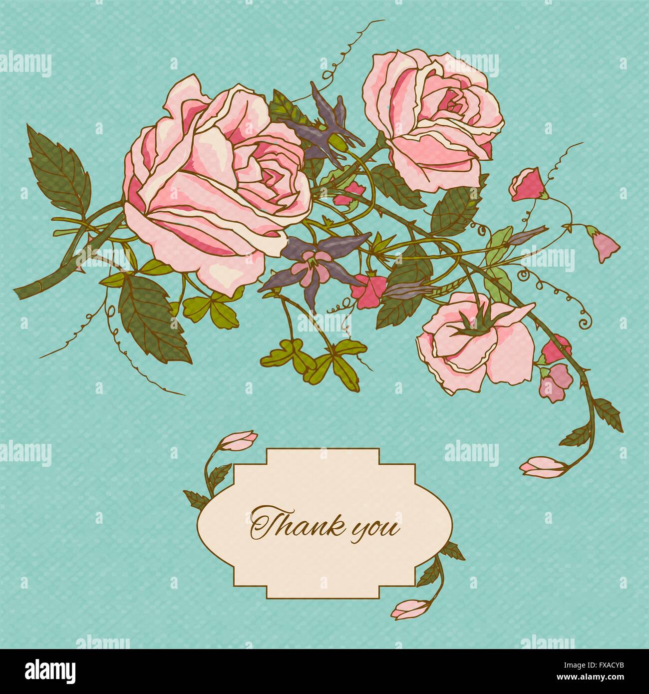 Cottage garden border flowers Stock Vector Images - Alamy