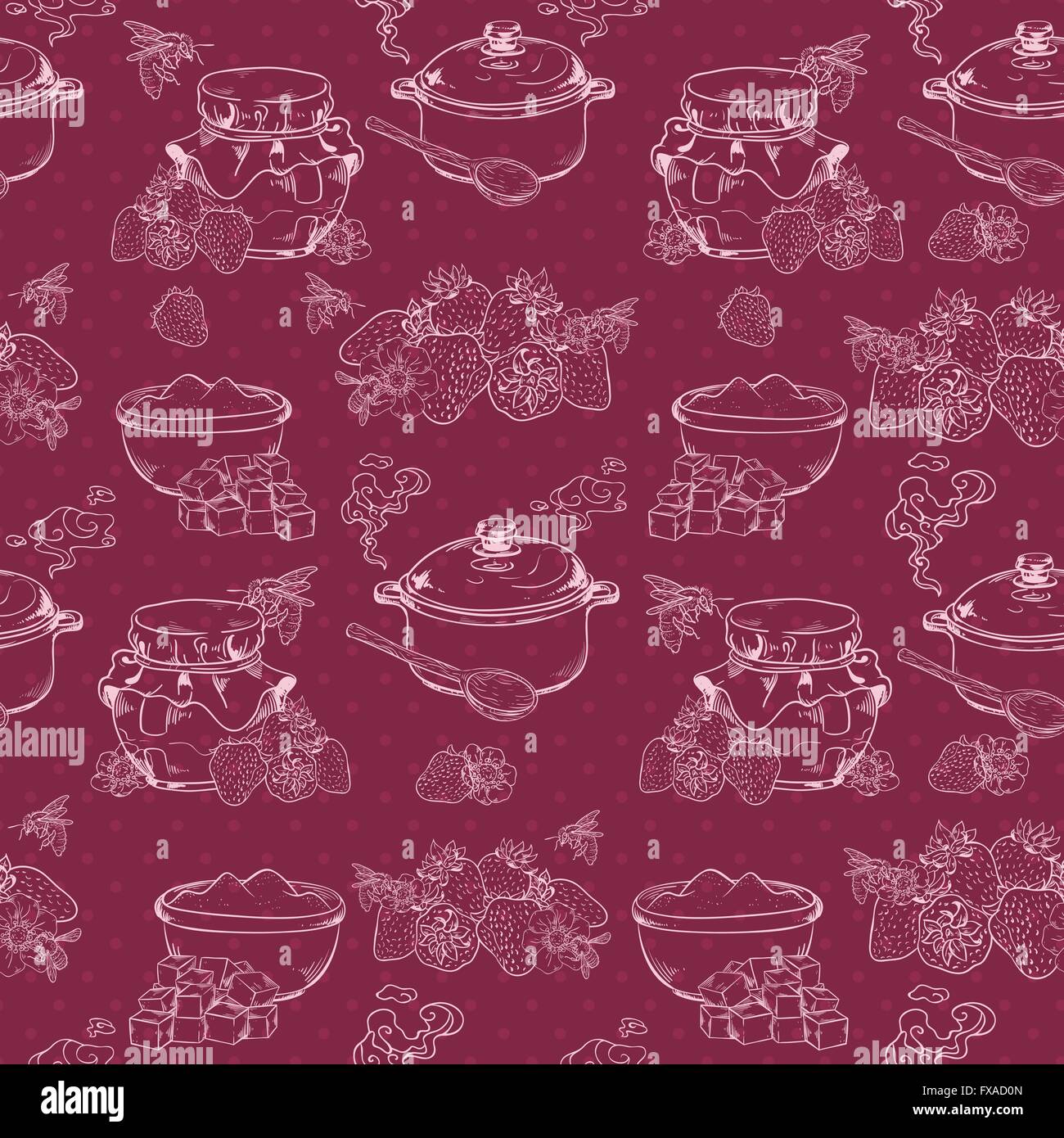 Marmalade ingredients Stock Vector Images - Alamy