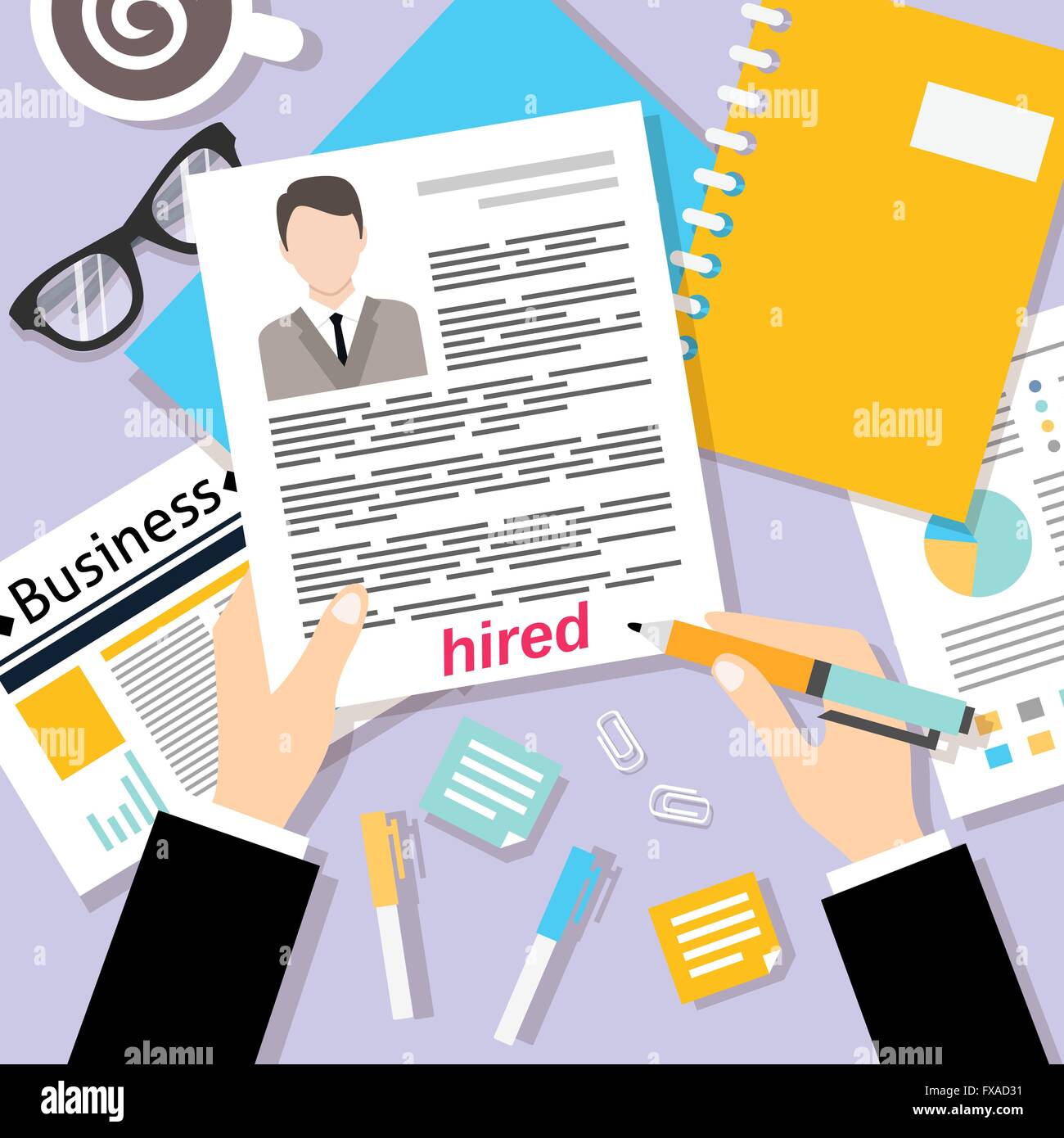 Business cv background Stock Vector Image & Art - Alamy
