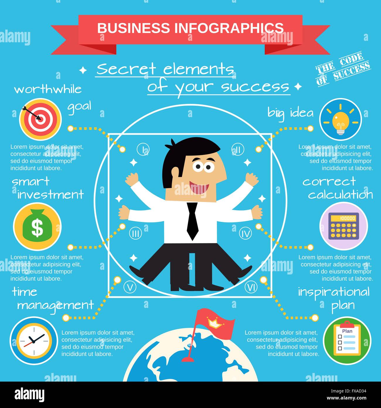 Business infographics set Stock Vector Image & Art - Alamy