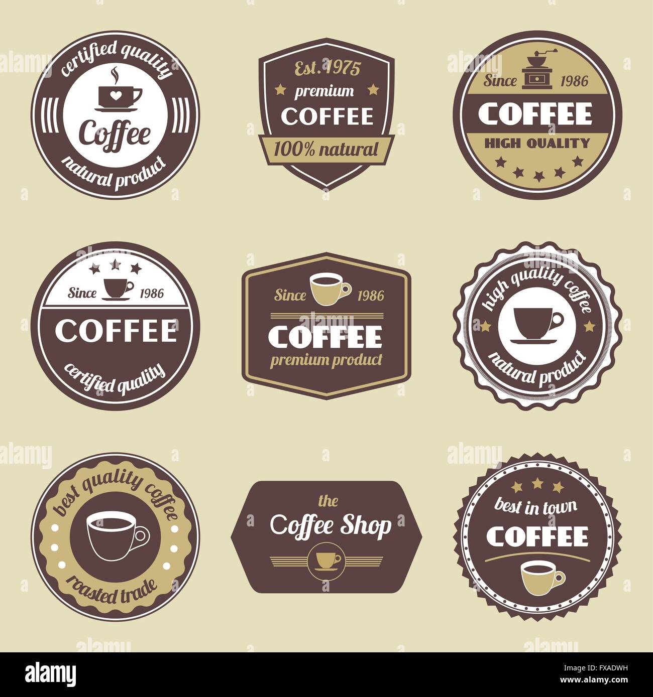Product label french Stock Vector Images - Alamy