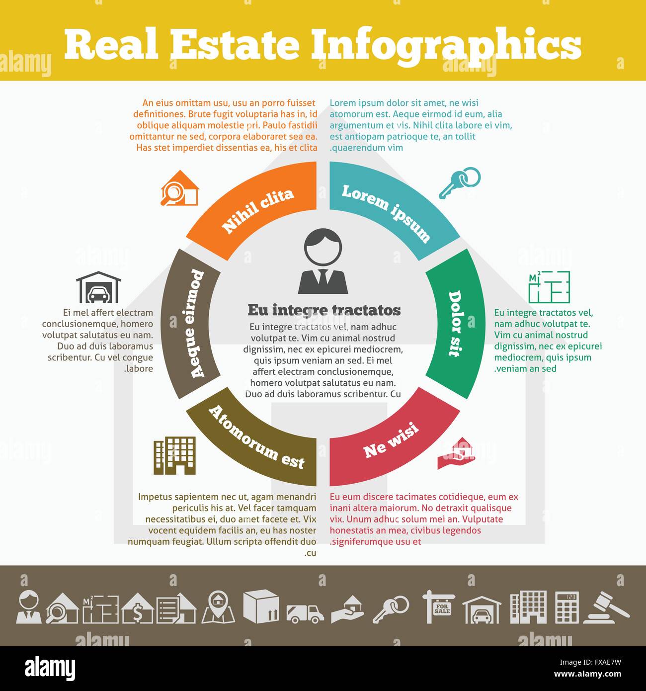 Real estate infographic Stock Vector Image & Art - Alamy