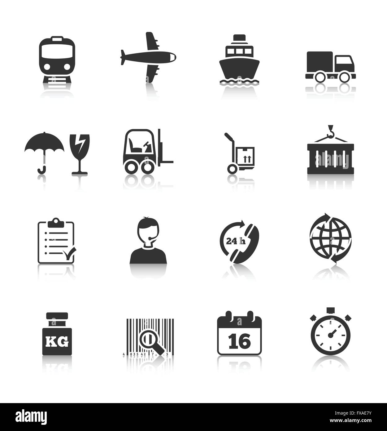 Logistics Icons Set Stock Vector Image & Art - Alamy Logistics Icons Set Stock Vector Image & Art - Alamy