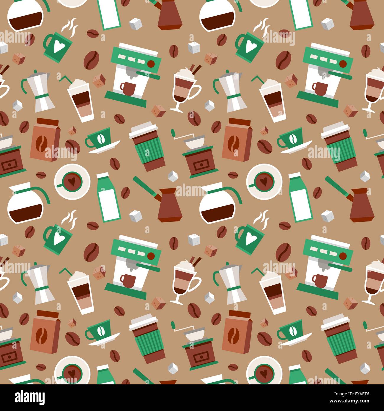 Coffee bean wrap Stock Vector Images - Alamy