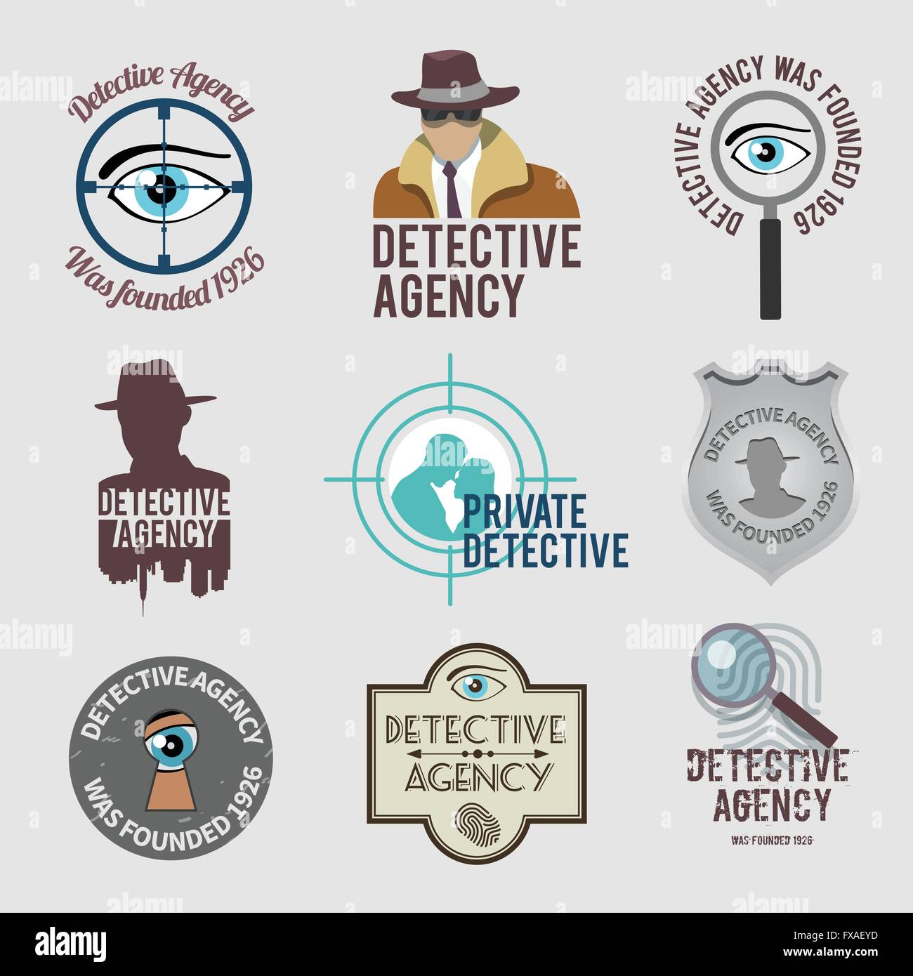 Id crest Stock Vector Images - Alamy