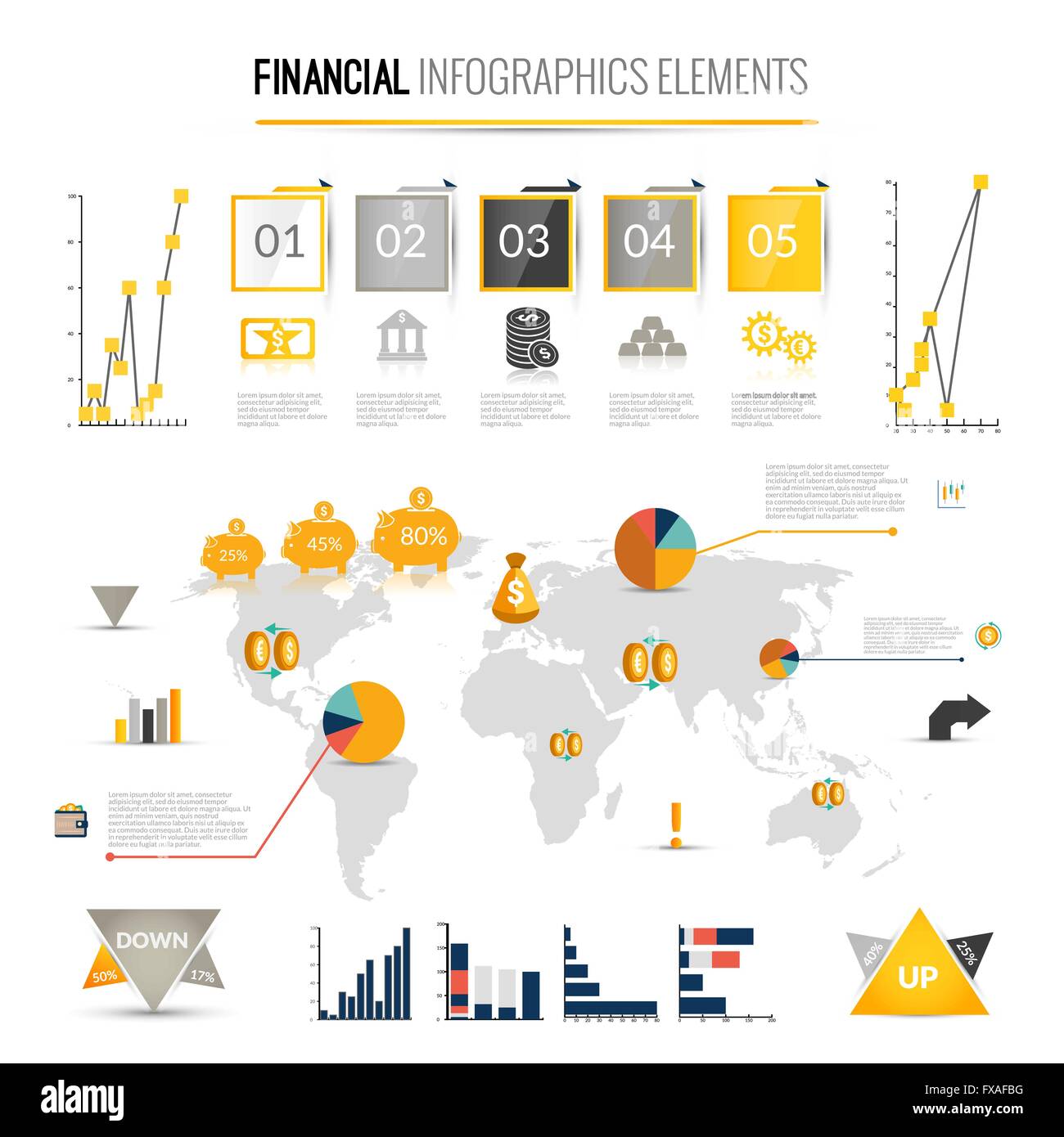 Money finance infographics Stock Vector Image & Art - Alamy