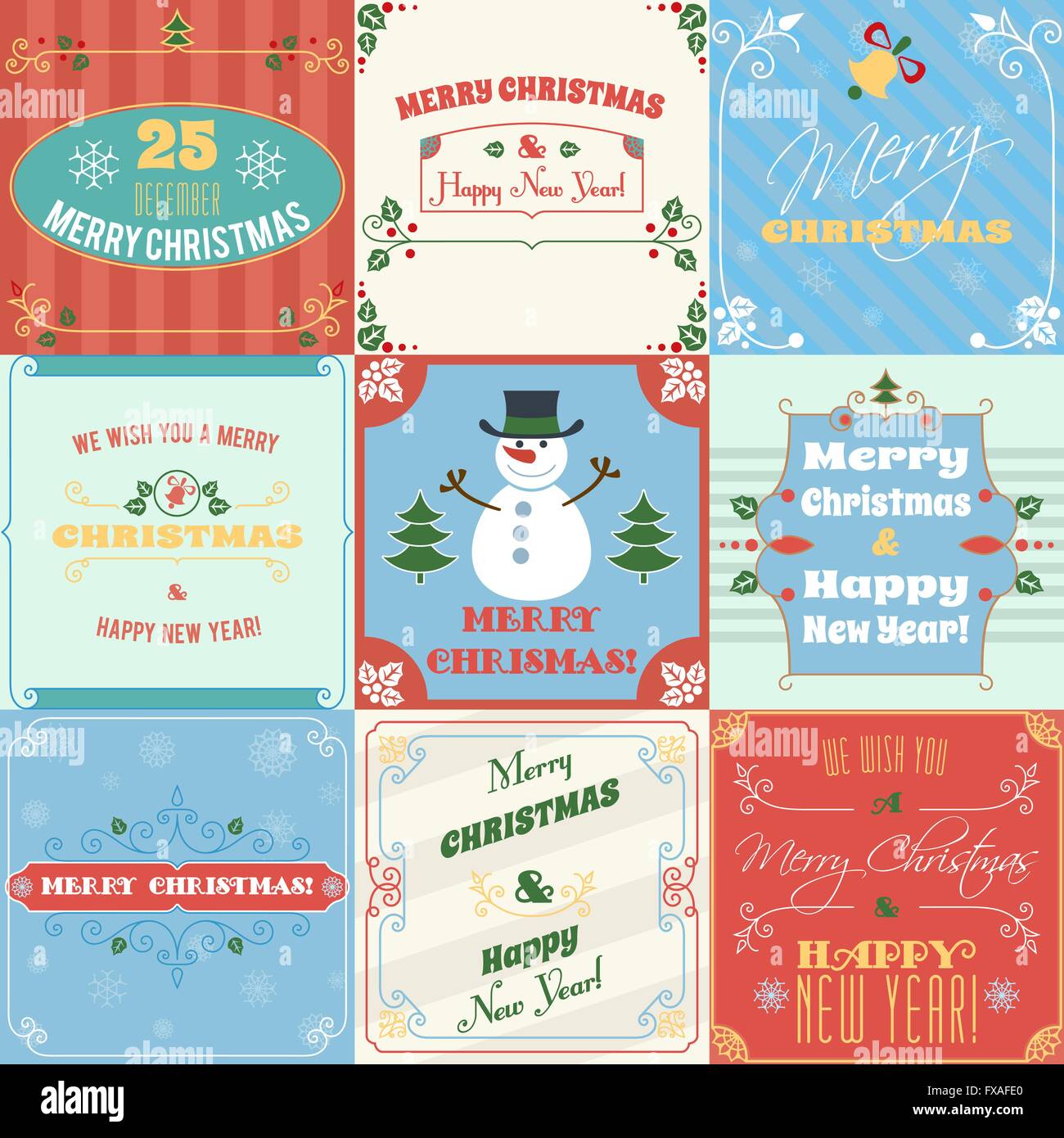 Cards greetings man Stock Vector Images - Alamy