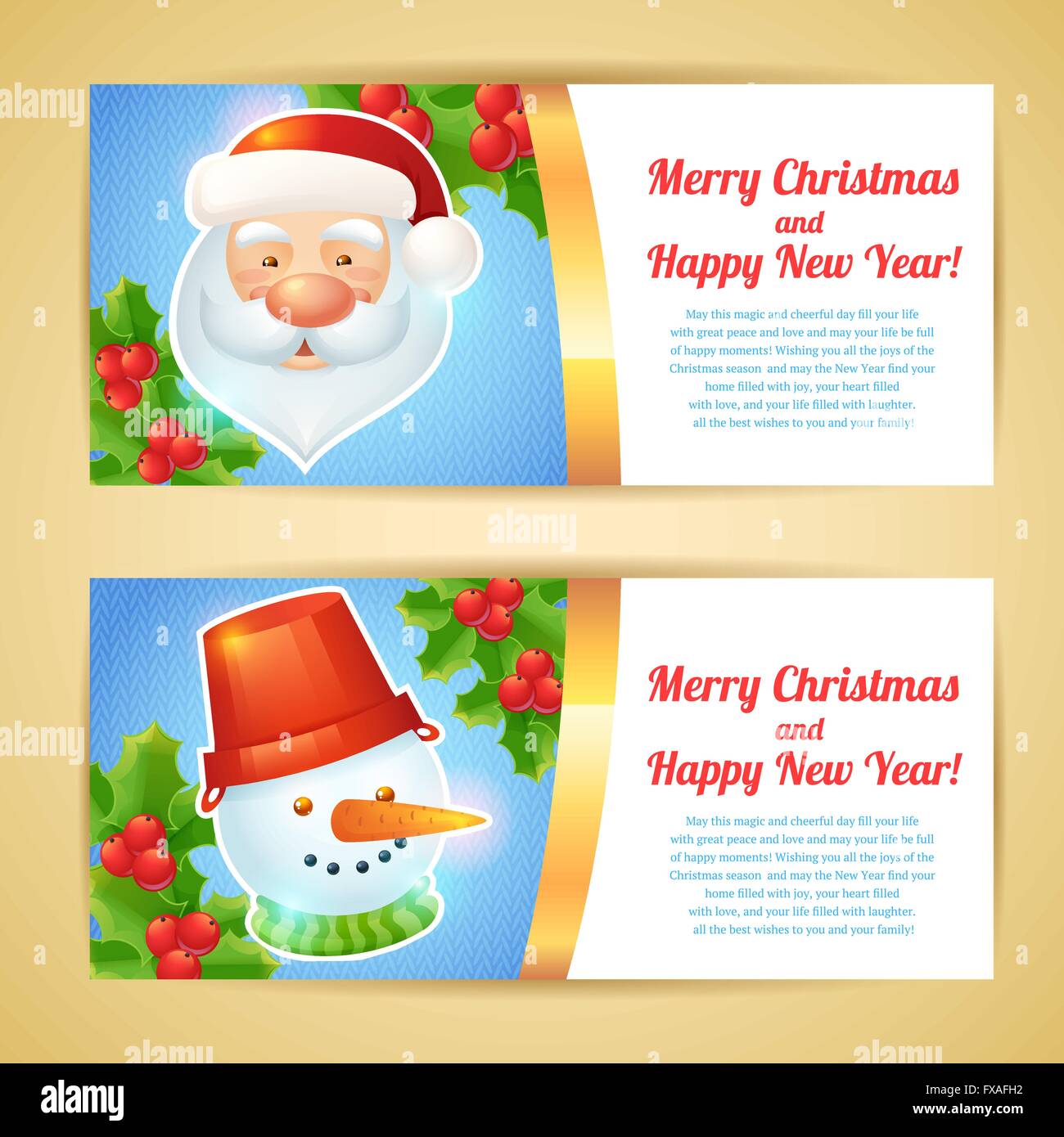 Christmas banner horizontal Stock Vector Image & Art - Alamy