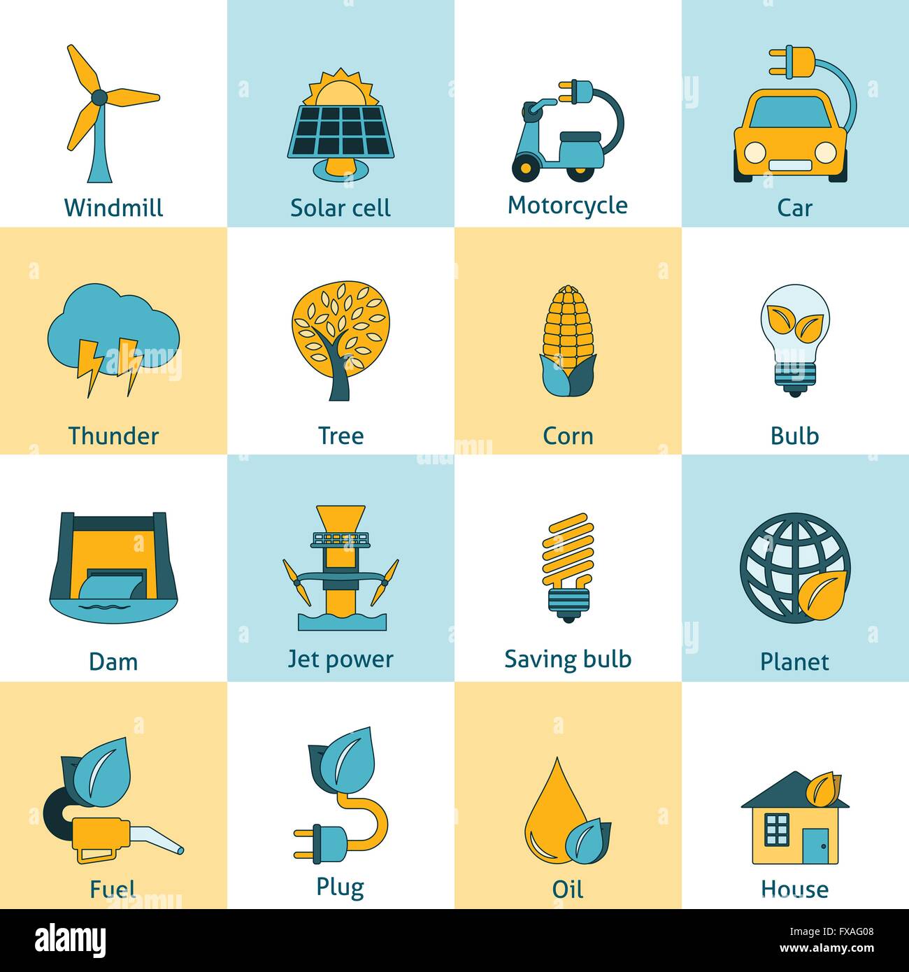 Saving energy business Stock Vector Images - Alamy