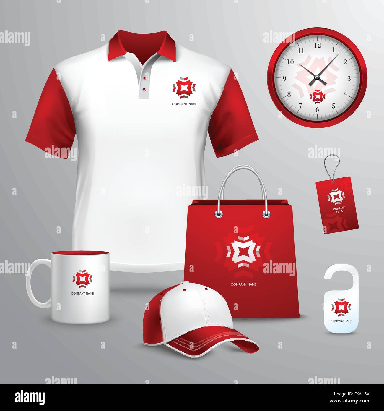 Corporate uniform shirt Stock Vector Images - Alamy