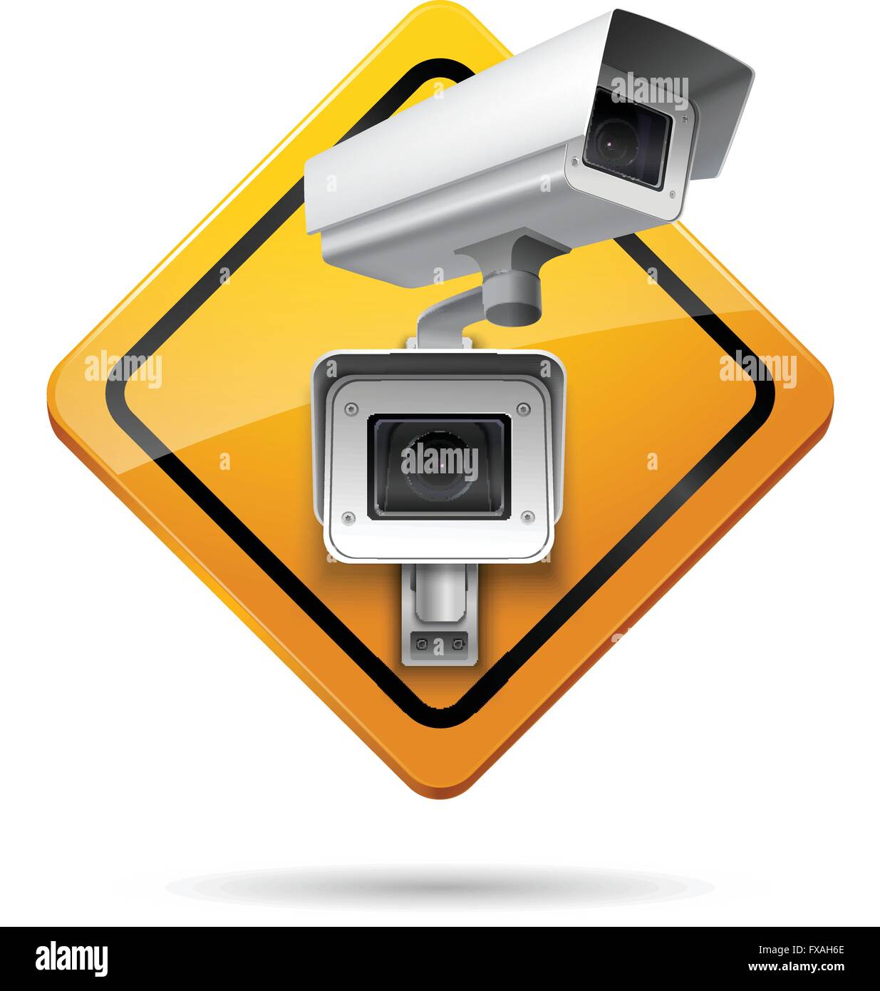 Video surveillance sign Stock Vector Image & Art - Alamy
