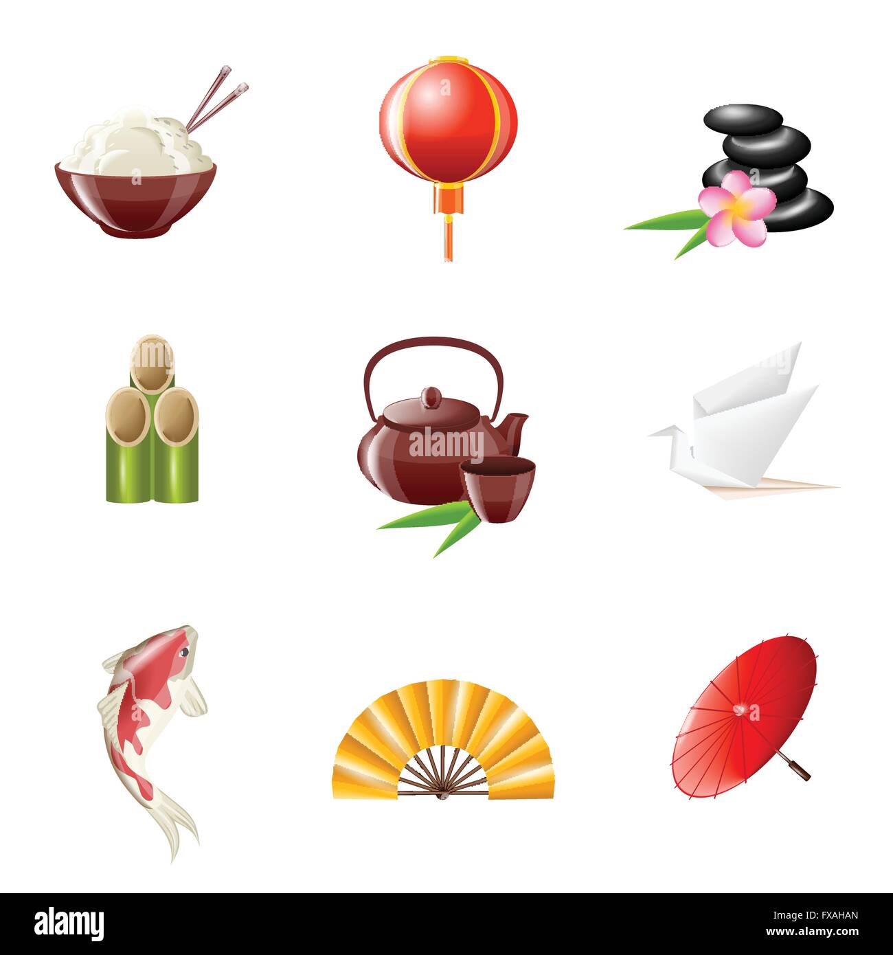 Japanese icon realistic Stock Vector Image & Art - Alamy