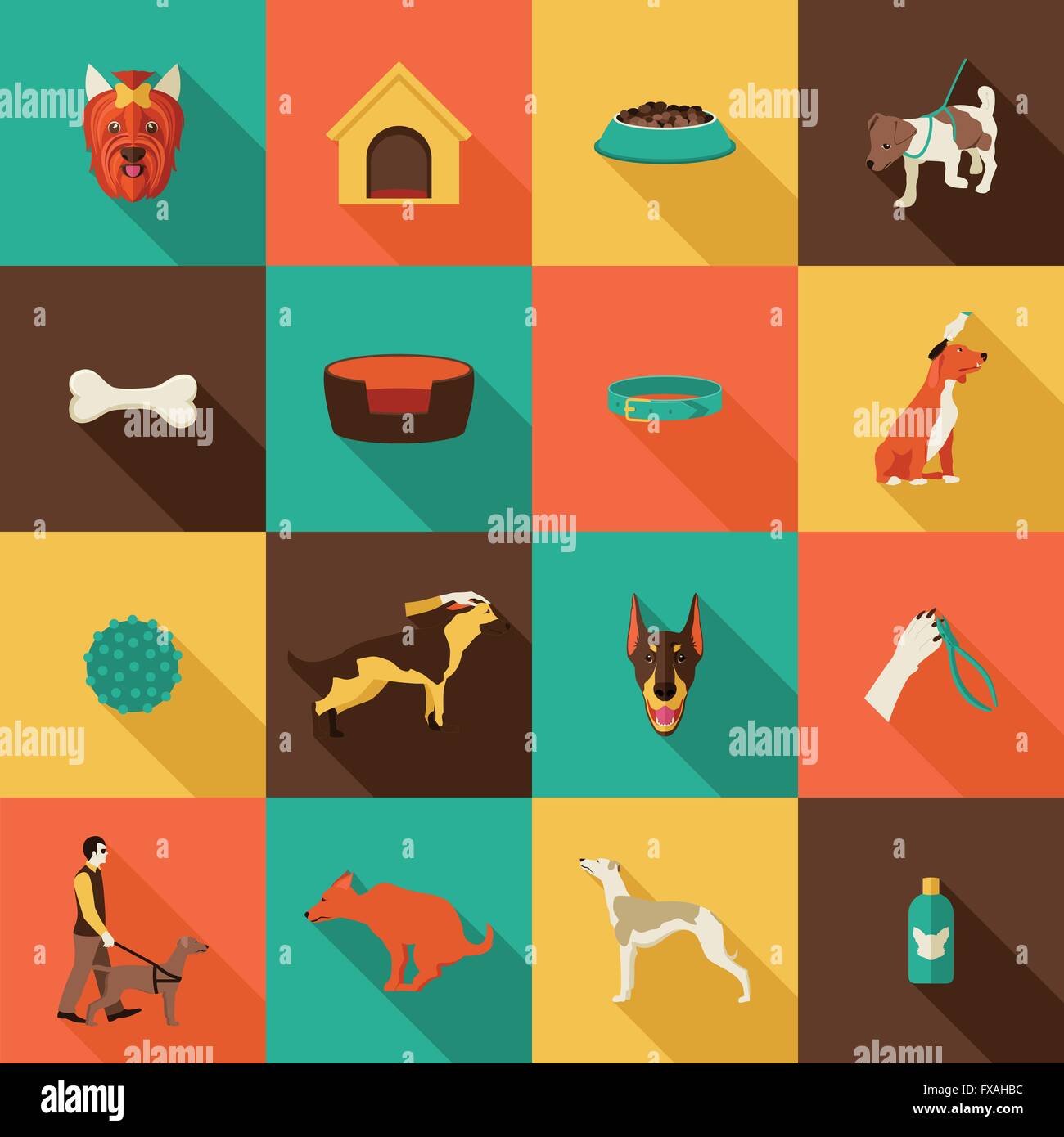 Exhibition dog champion Stock Vector Images - Alamy