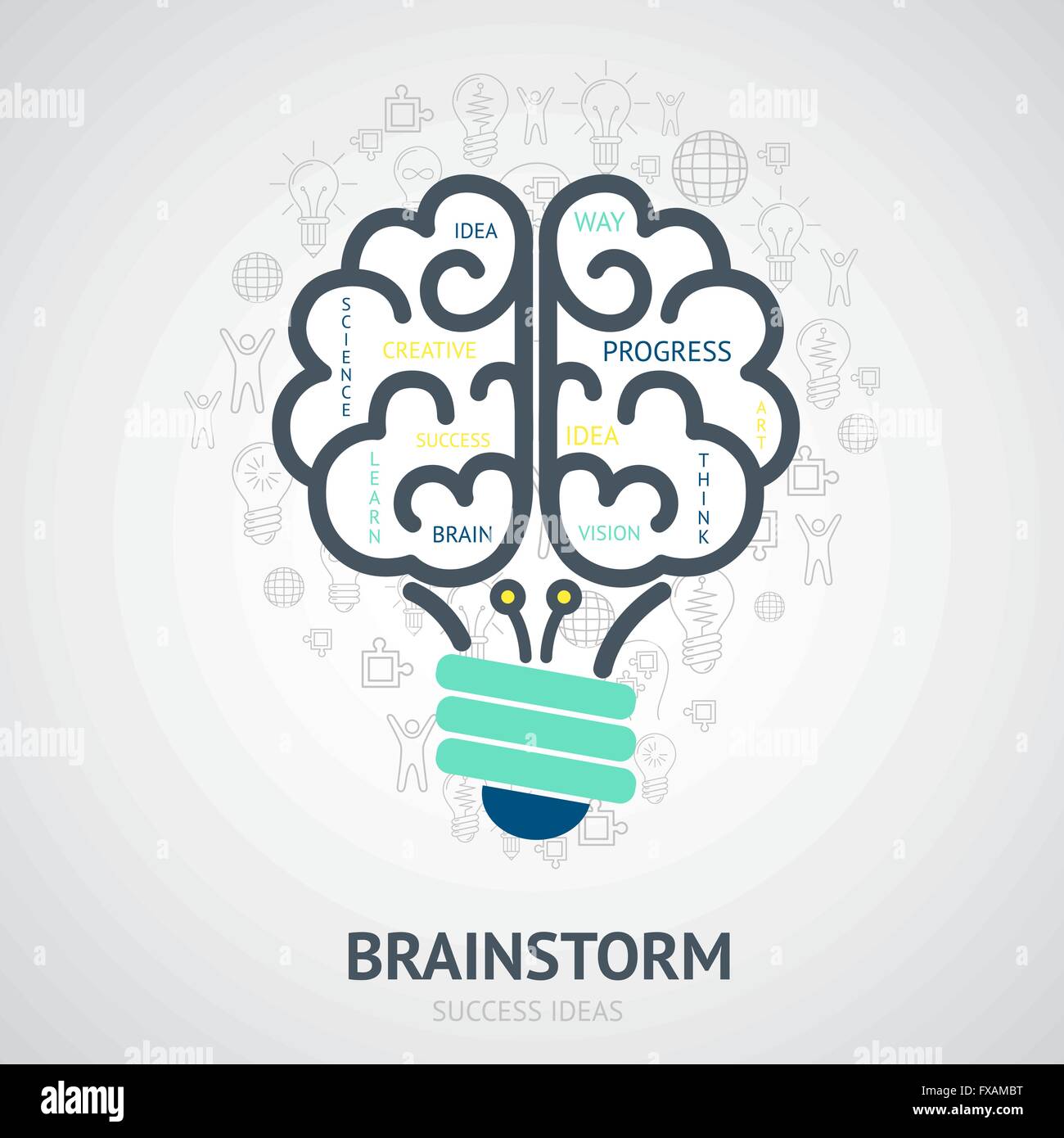 Idea Design Concept Stock Vector Image & Art - Alamy