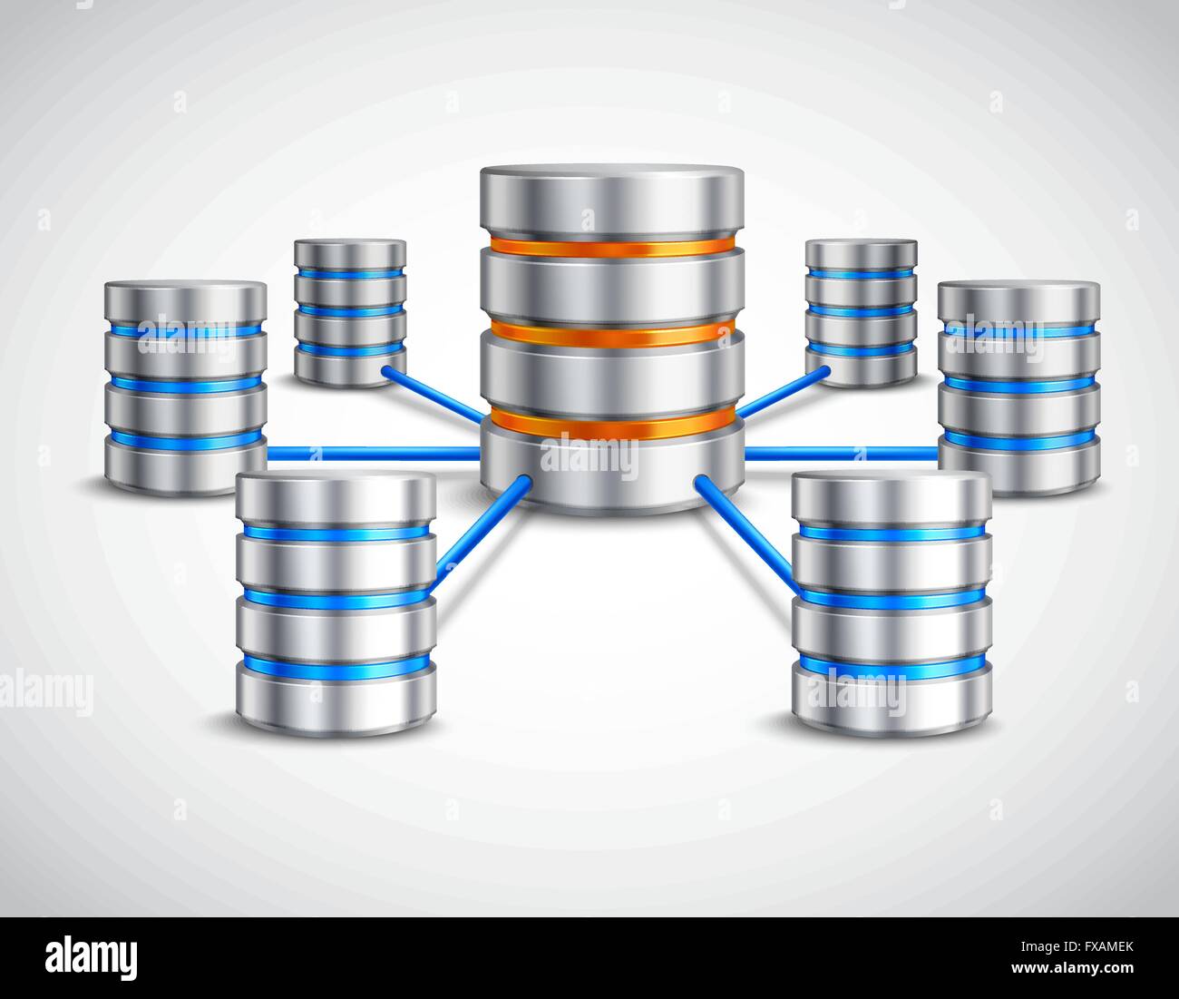 Network database concept Stock Vector Image & Art - Alamy