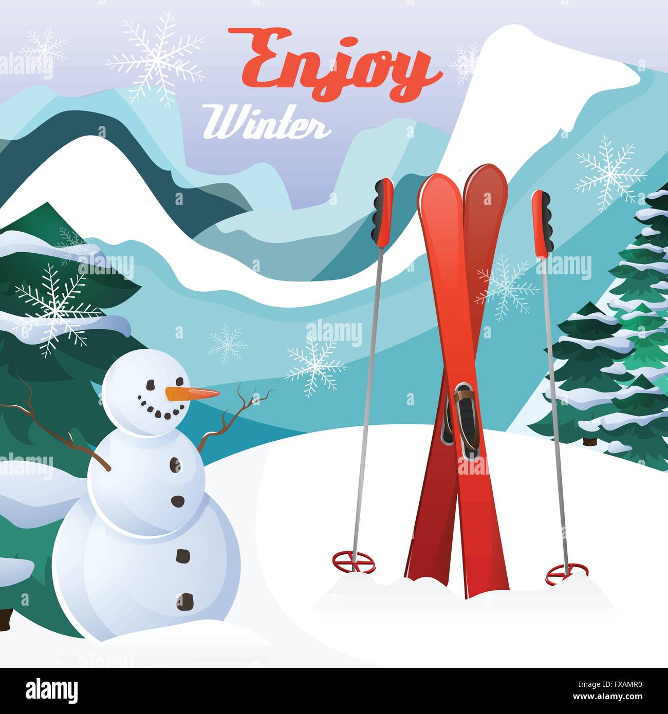 Seasonal travel background Stock Vector Images - Alamy