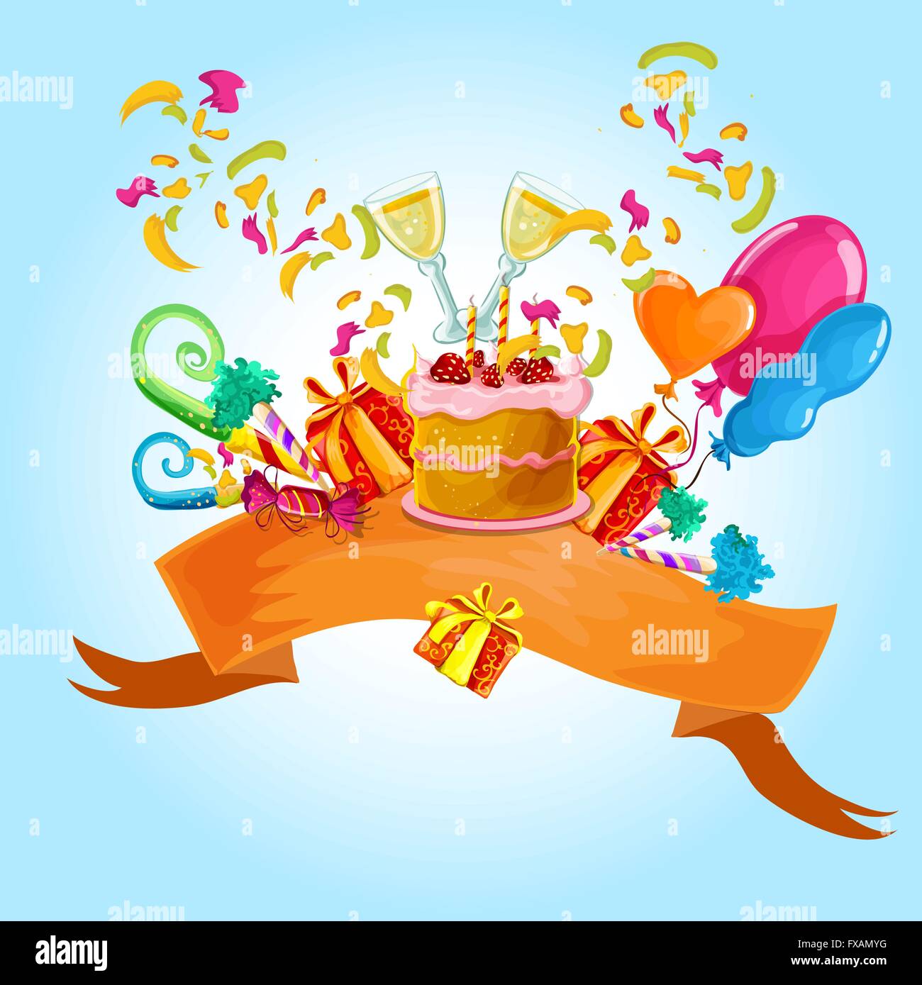 Celebration colored background Stock Vector Image & Art - Alamy