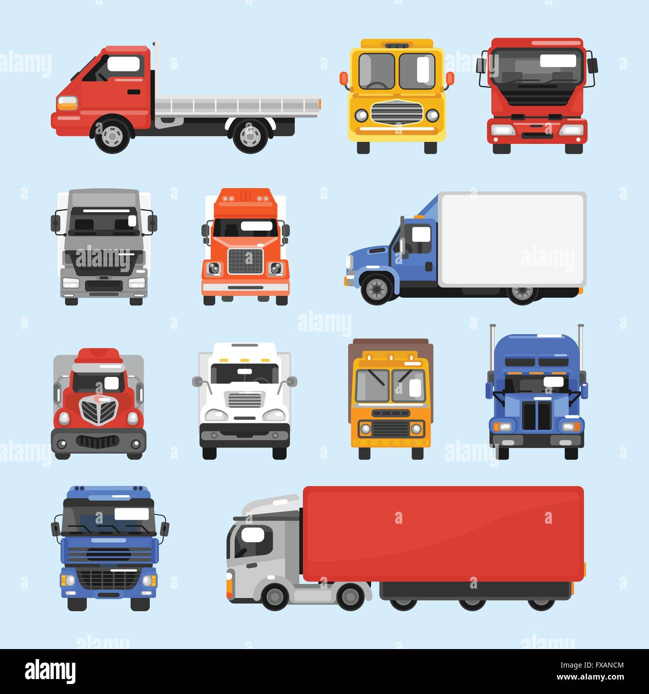 Car hauler icons hi-res stock photography and images - Alamy